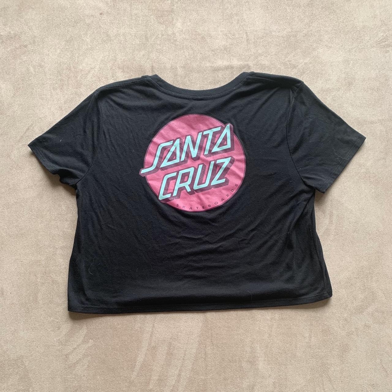 Santa Cruz Women's Crop-top | Depop