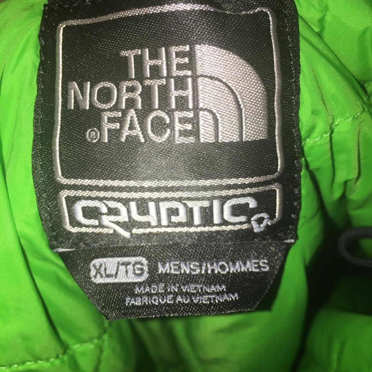 The North Face Cryptic jacket men’s sz XL blue black... - Depop