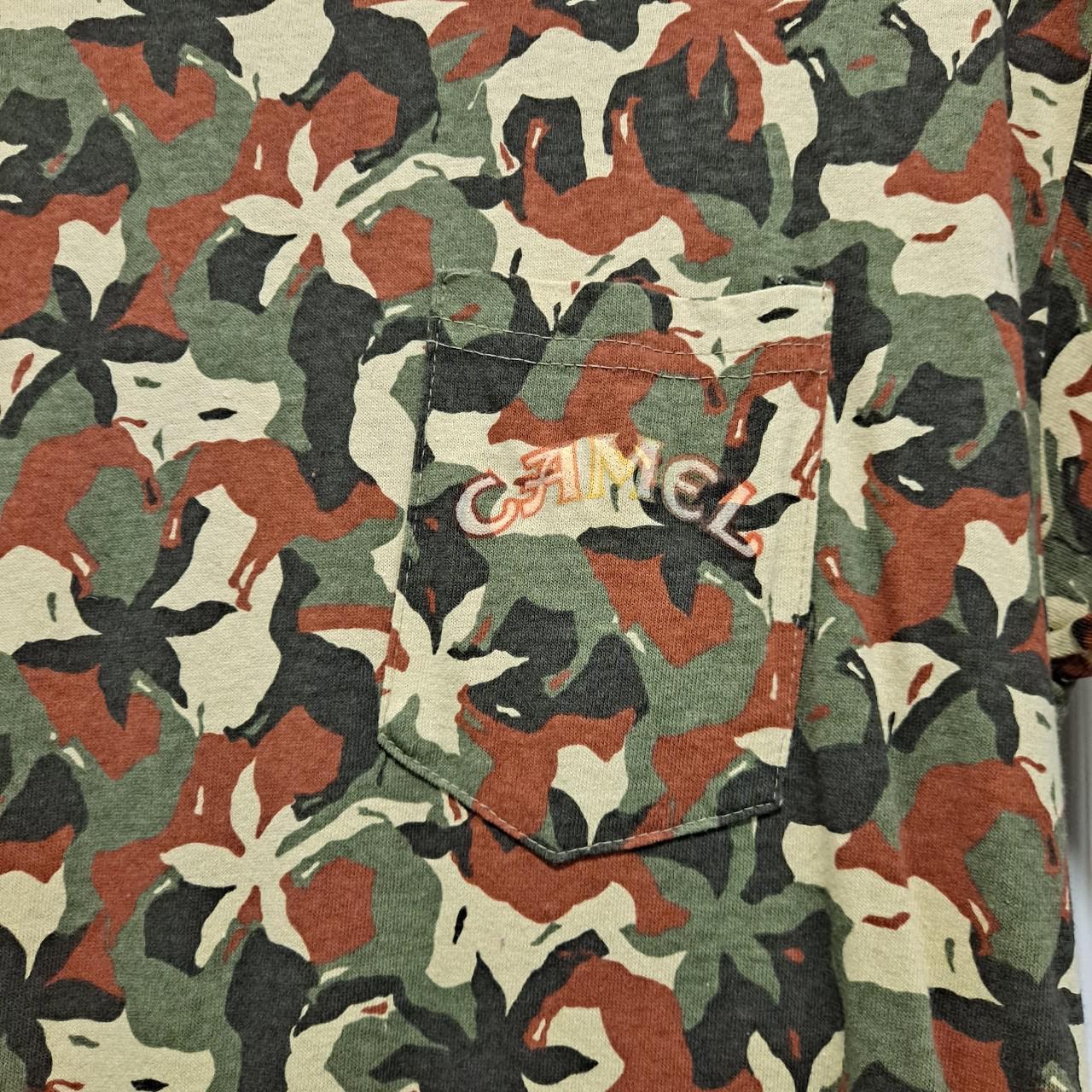 Deadstock vintage camel cigarettes camo camouflage... - Depop