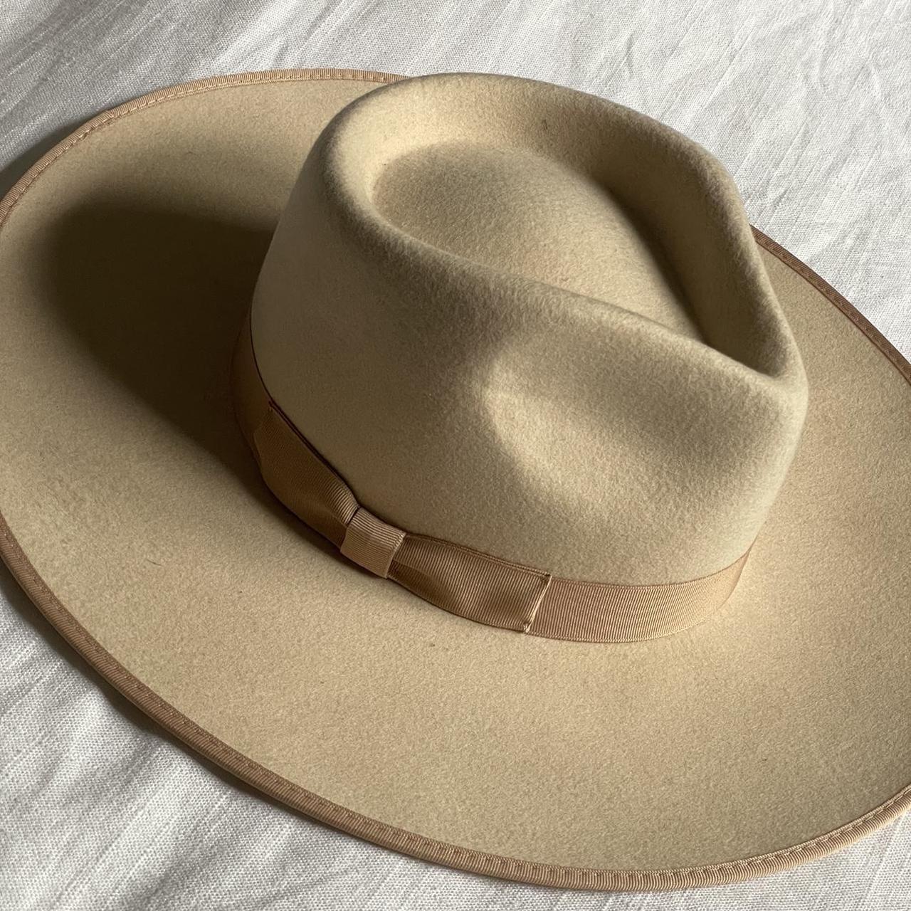 LACK OF COLOR- Ivory Rancher. SIZE SMALL. Basically... - Depop