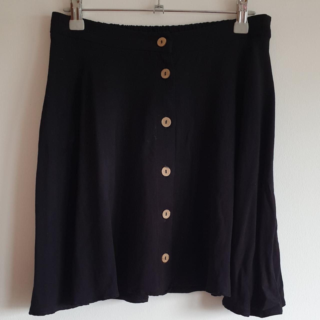 NEW LOOK LABEL SIZE: 10 Wooden buttoned... - Depop