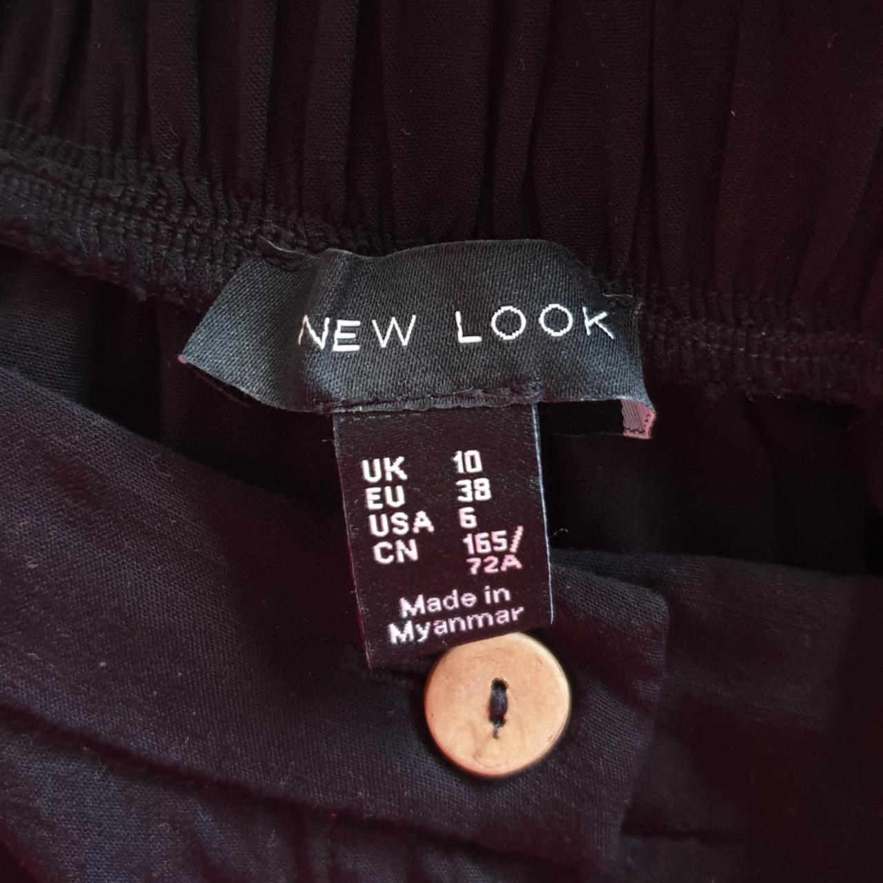 NEW LOOK LABEL SIZE: 10 Wooden buttoned... - Depop