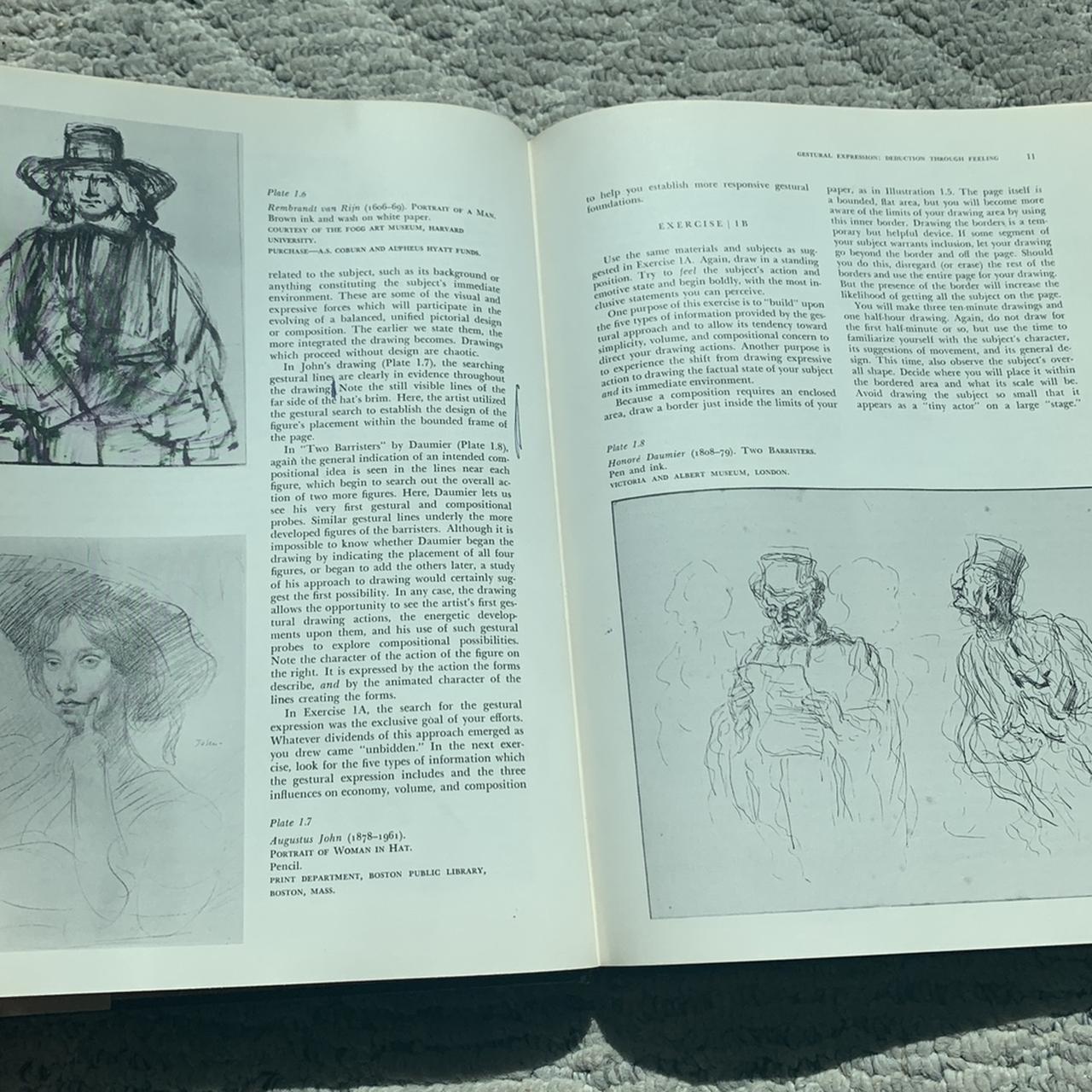 The Art of Responsive Drawing by Nathan Goldstein,... - Depop