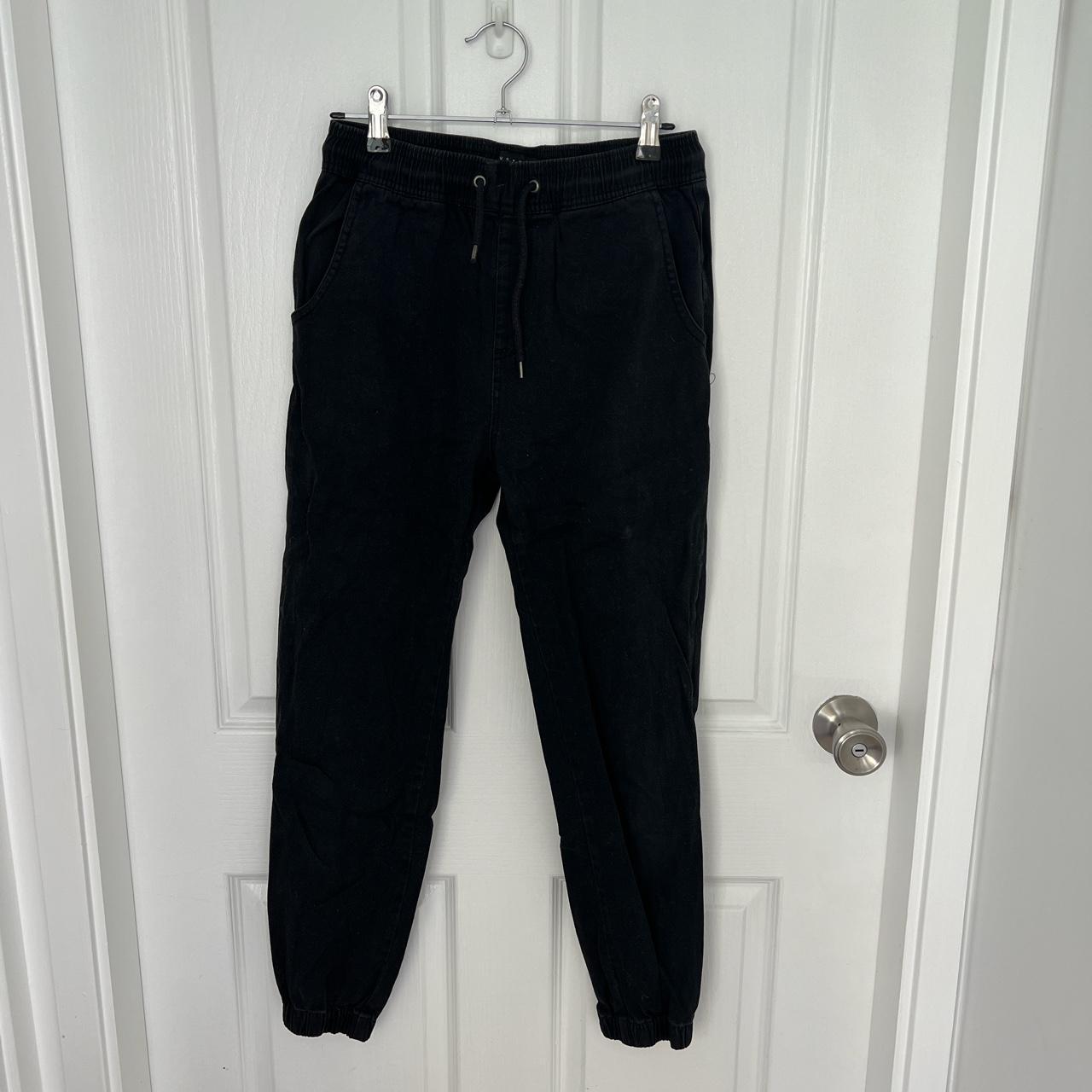 Rusty black denim pants Worn a few times... - Depop