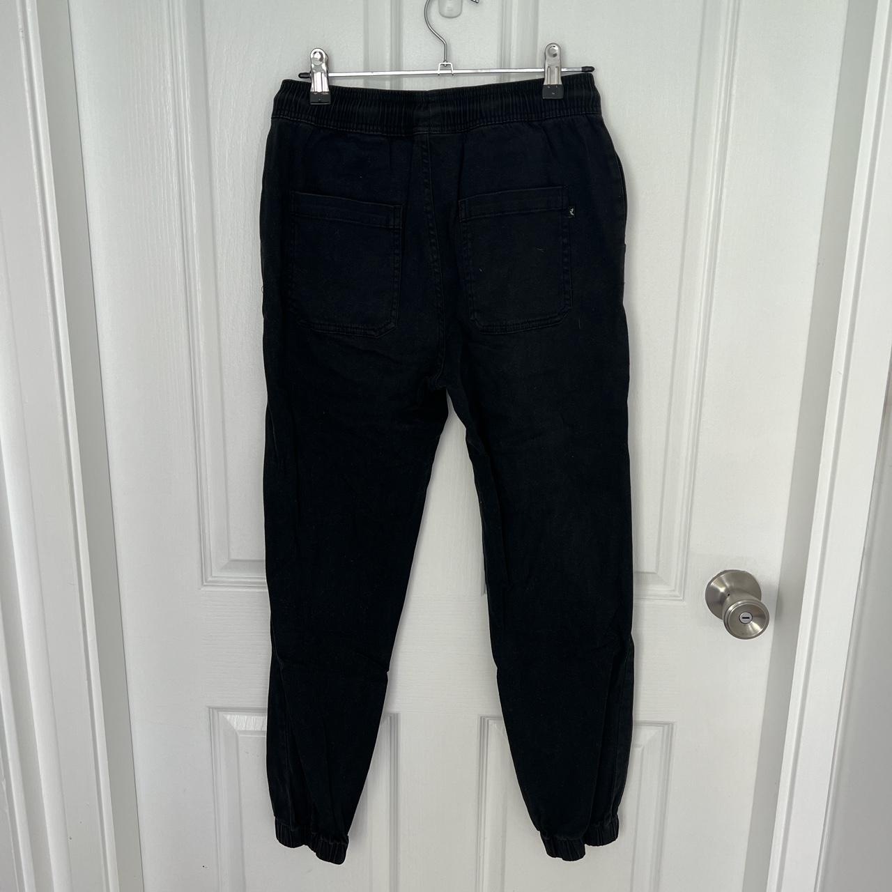 Rusty black denim pants Worn a few times... - Depop