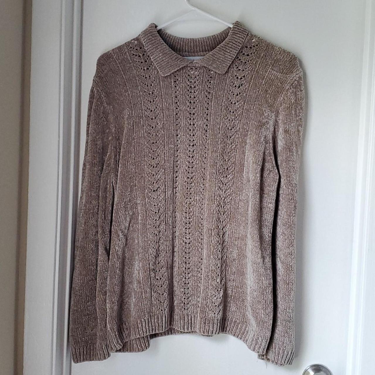 Super cute light academia sweater. Very soft !!!... - Depop