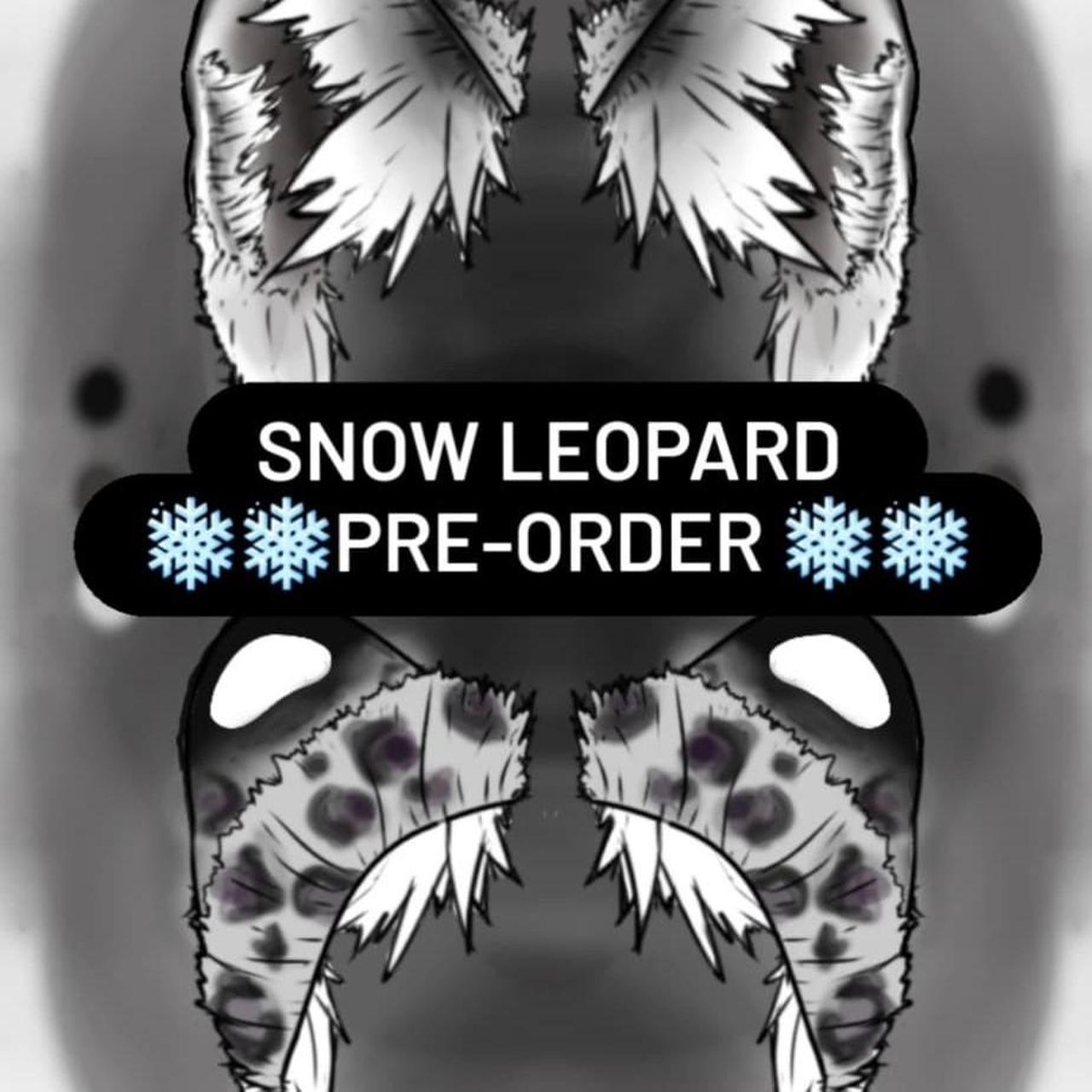 SNOW LEOPARD PRE-ORDER ⚠️ONLY 2 SLOTS AVAILABLE ⚠️ -... - Depop