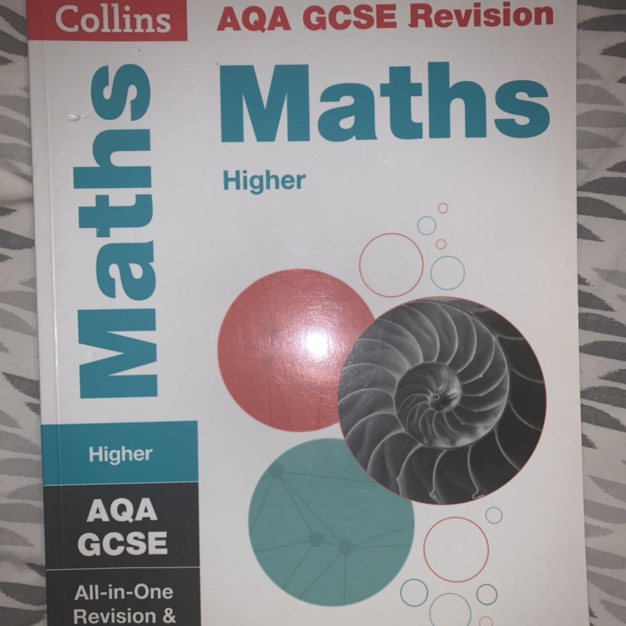 AQA GCSE Maths revision guide. Very good condition... - Depop
