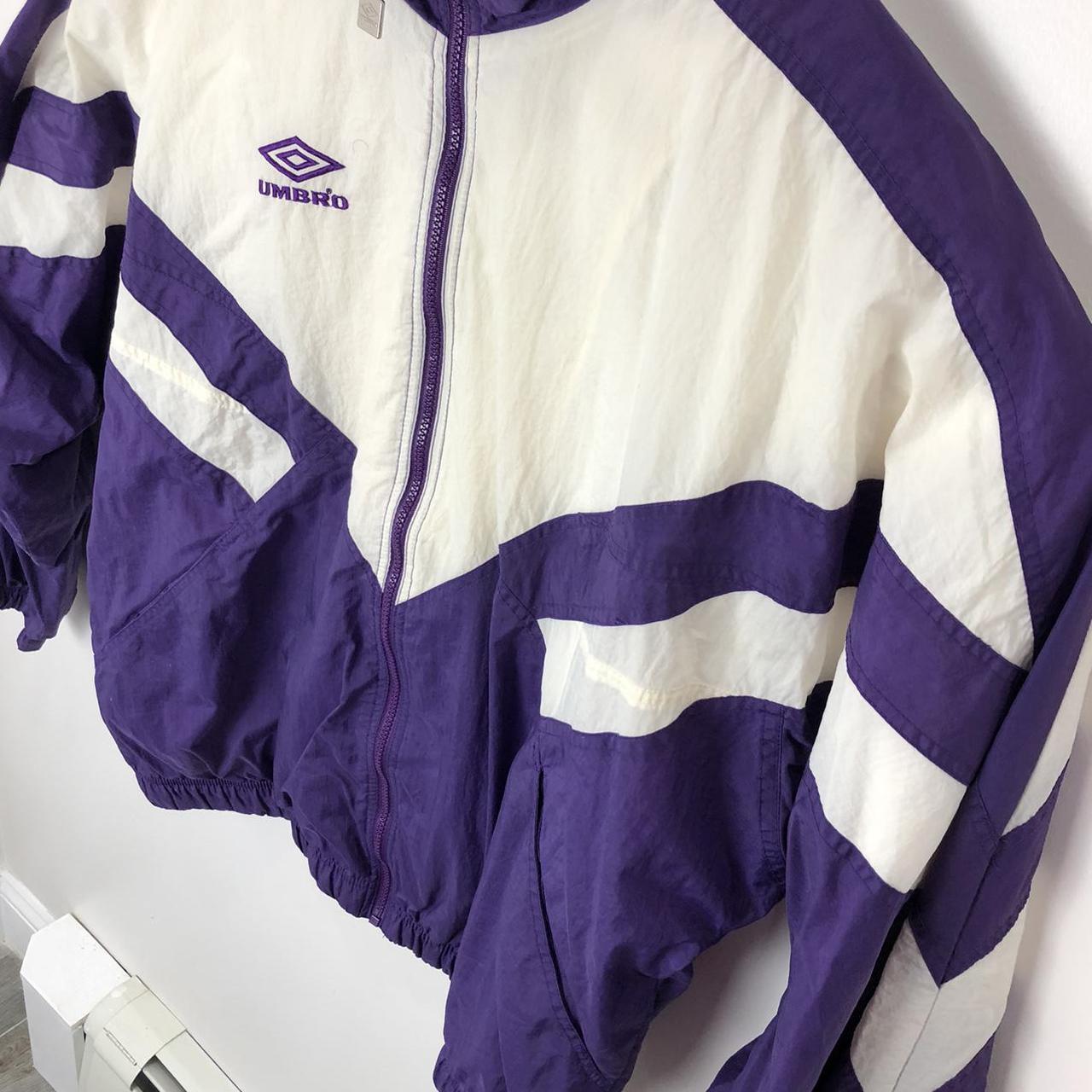 Vintage 1990s umbro windbreaker Size XL men’s Good... - Depop