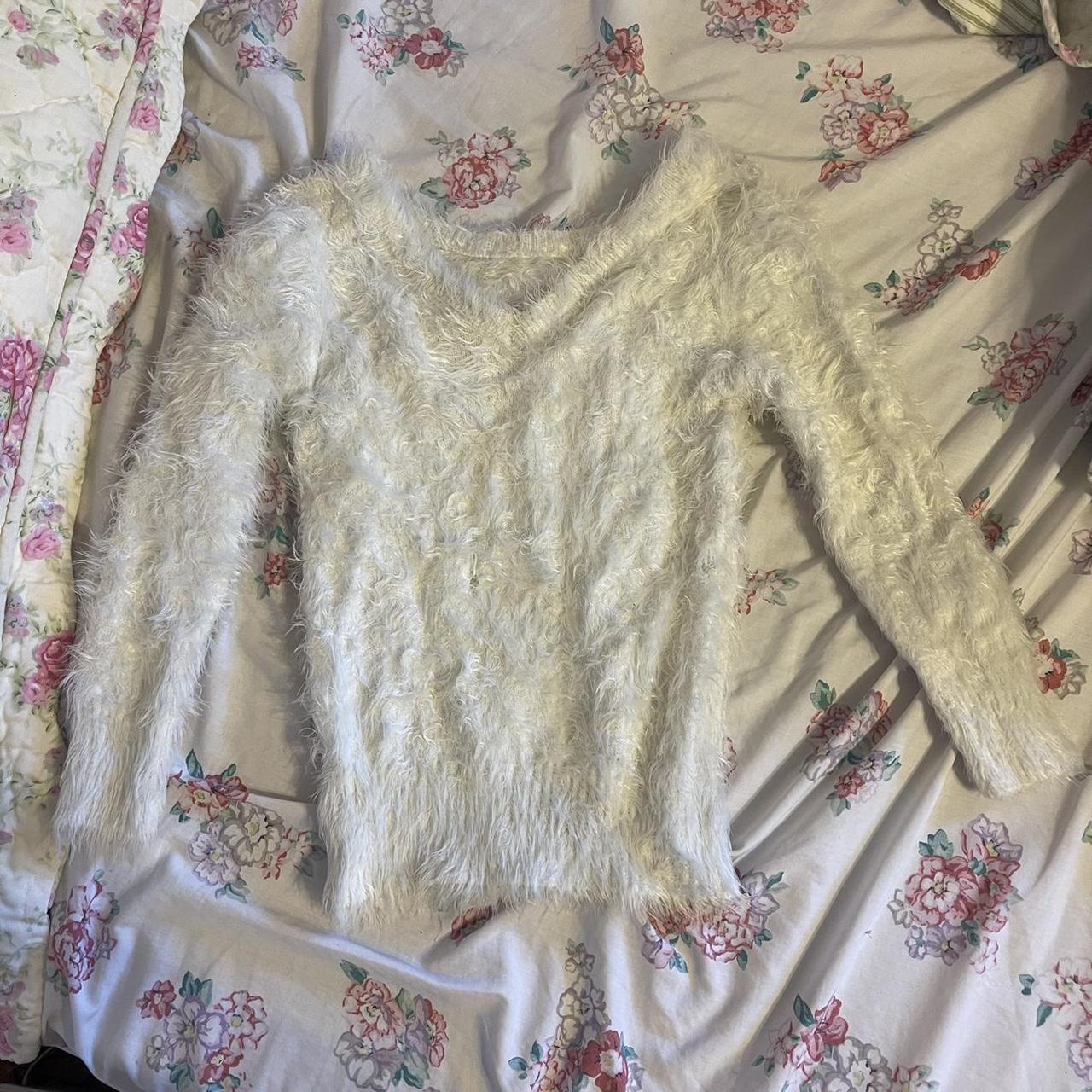 Almost Famous Women's White Jumper | Depop