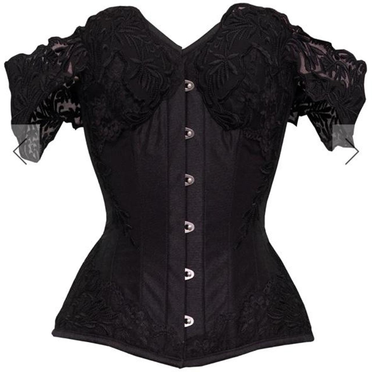 Black lace up corset. So Beautiful! Very... - Depop