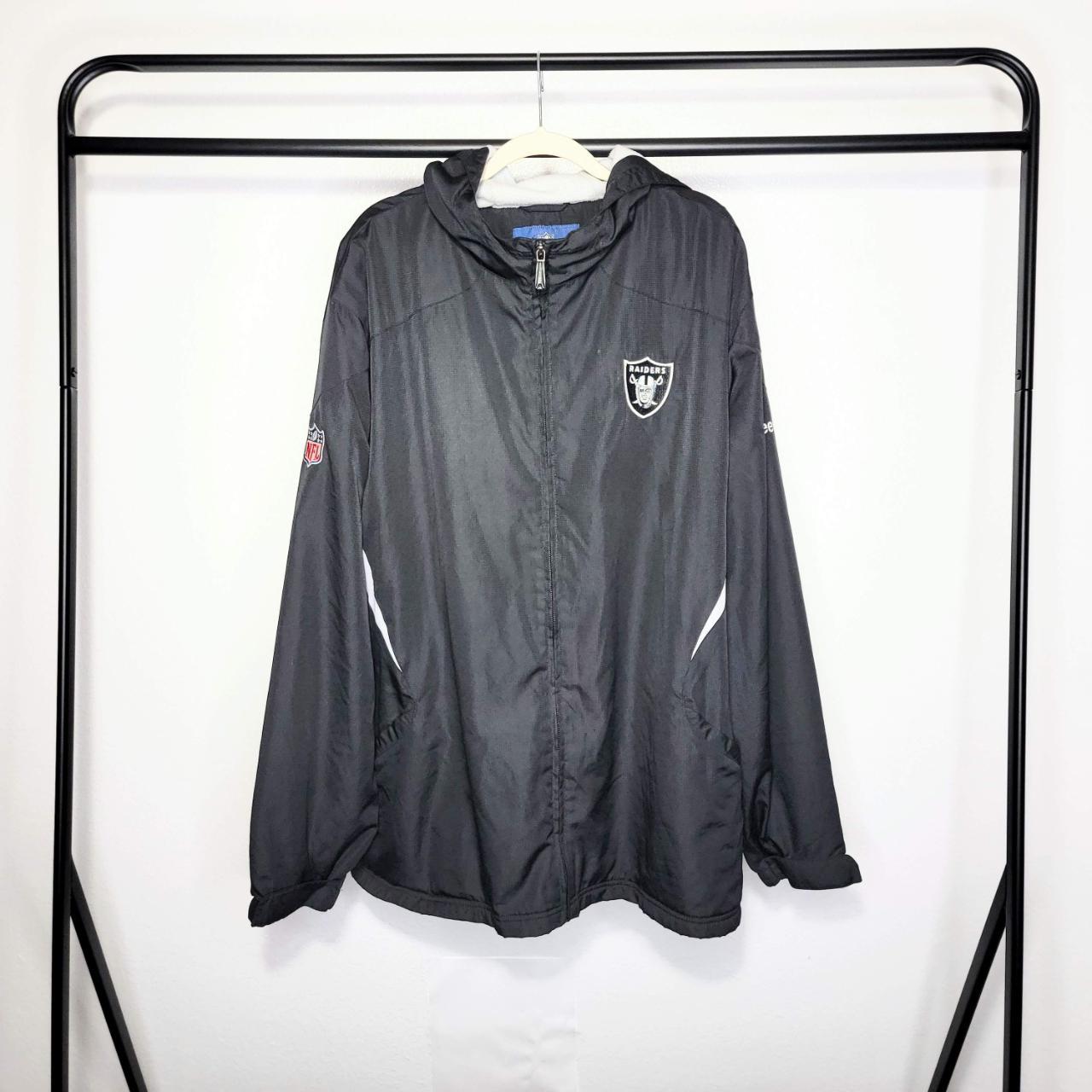 NFL On Field Reebok Men's Oakland Raiders Black... - Depop