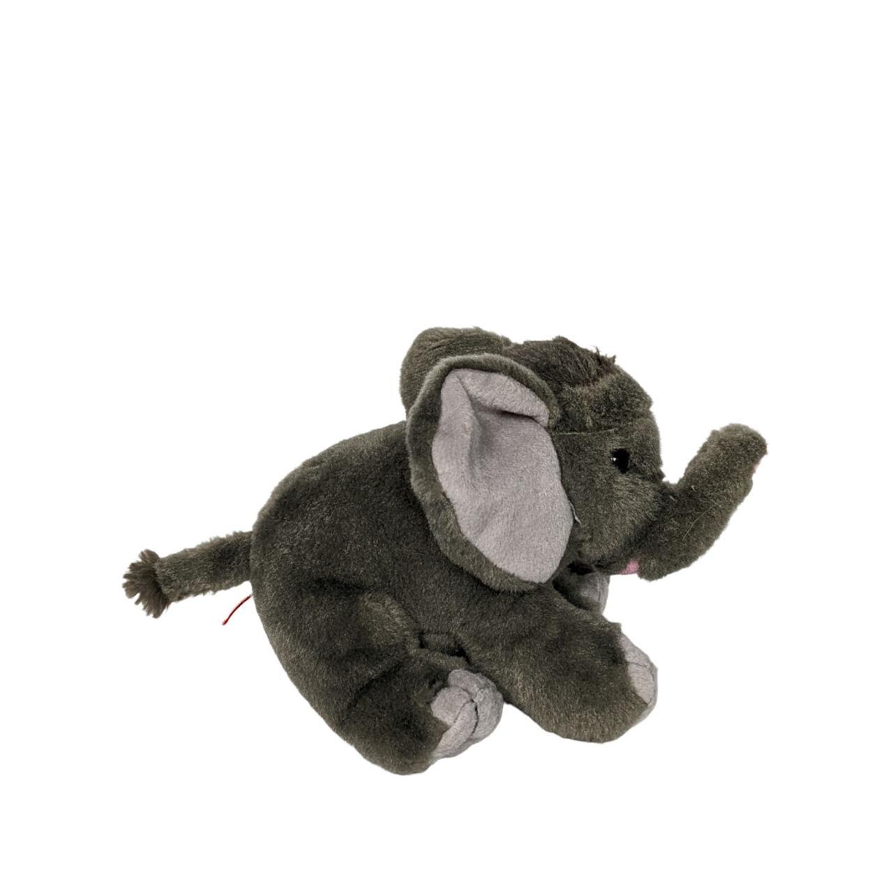 Wild Republic Gray Elephant Plush Zoo Animal Stuffed... - Depop