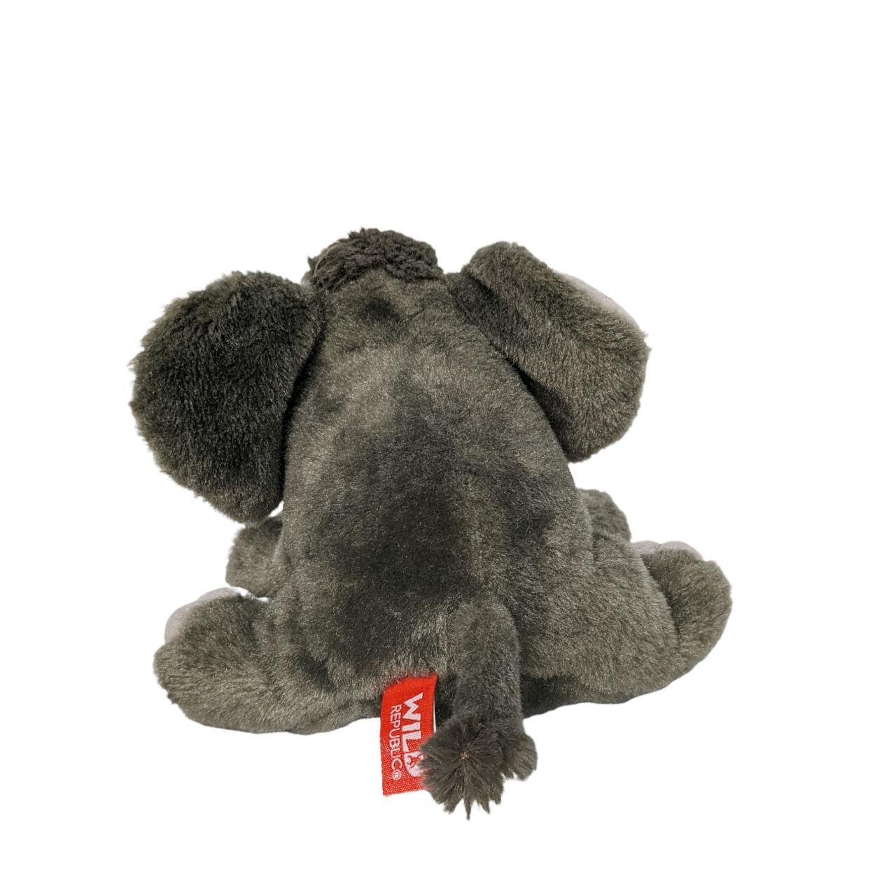 Wild Republic Gray Elephant Plush Zoo Animal Stuffed... - Depop
