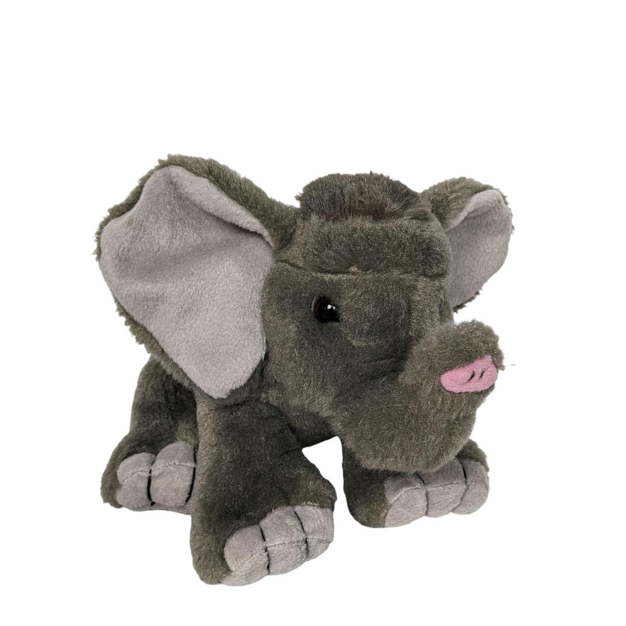 Wild Republic Gray Elephant Plush Zoo Animal Stuffed... - Depop