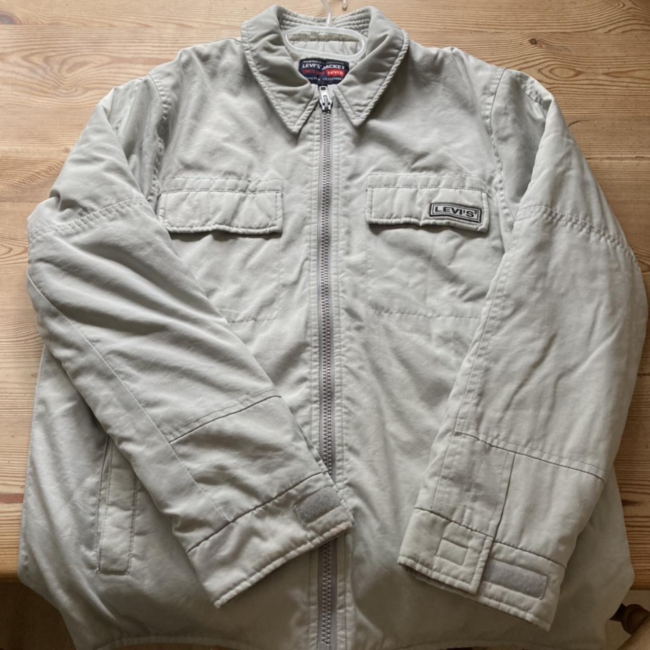 Vintage Rare Levi’s Winter Jacket Not denim, very... - Depop