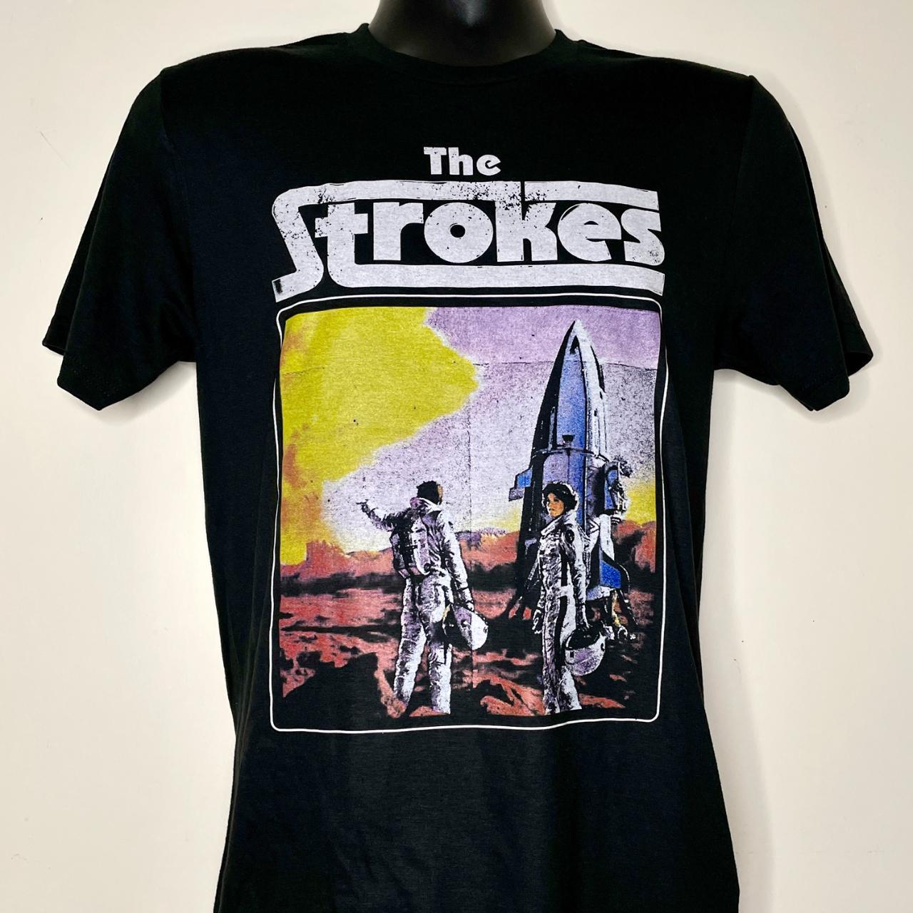 The Strokes Retro Shirt 100% Cotton See last... | Depop