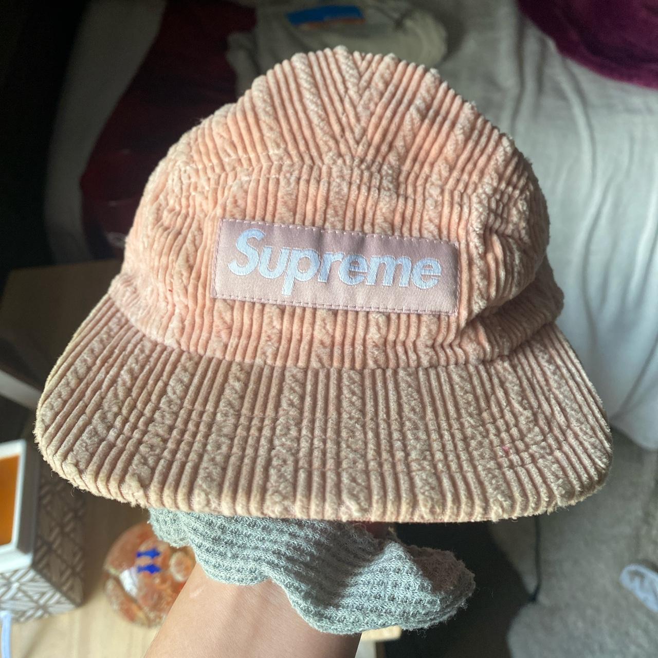 Supreme Women's Pink Hat | Depop