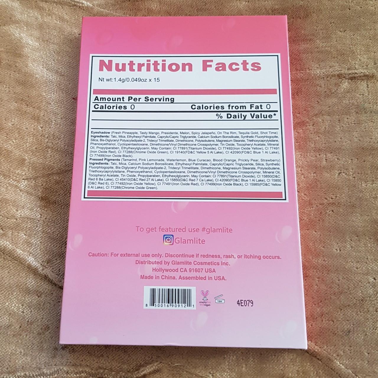 Glamlite Margarita eyeshadow palette Brand new and... - Depop