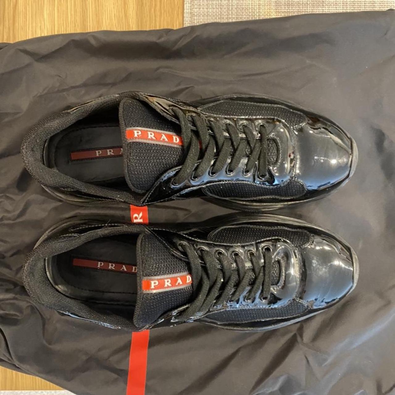 Prada America's cups size UK 8.5... - Depop