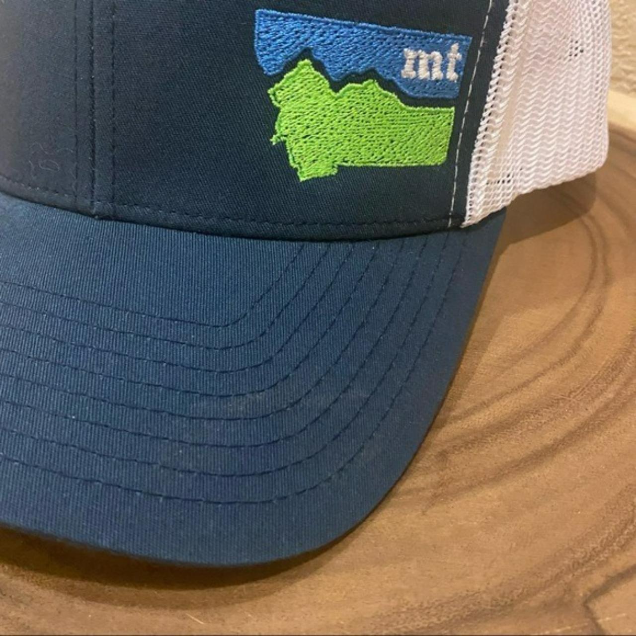 Montana MT state trucker hat mesh back SnapBack... - Depop
