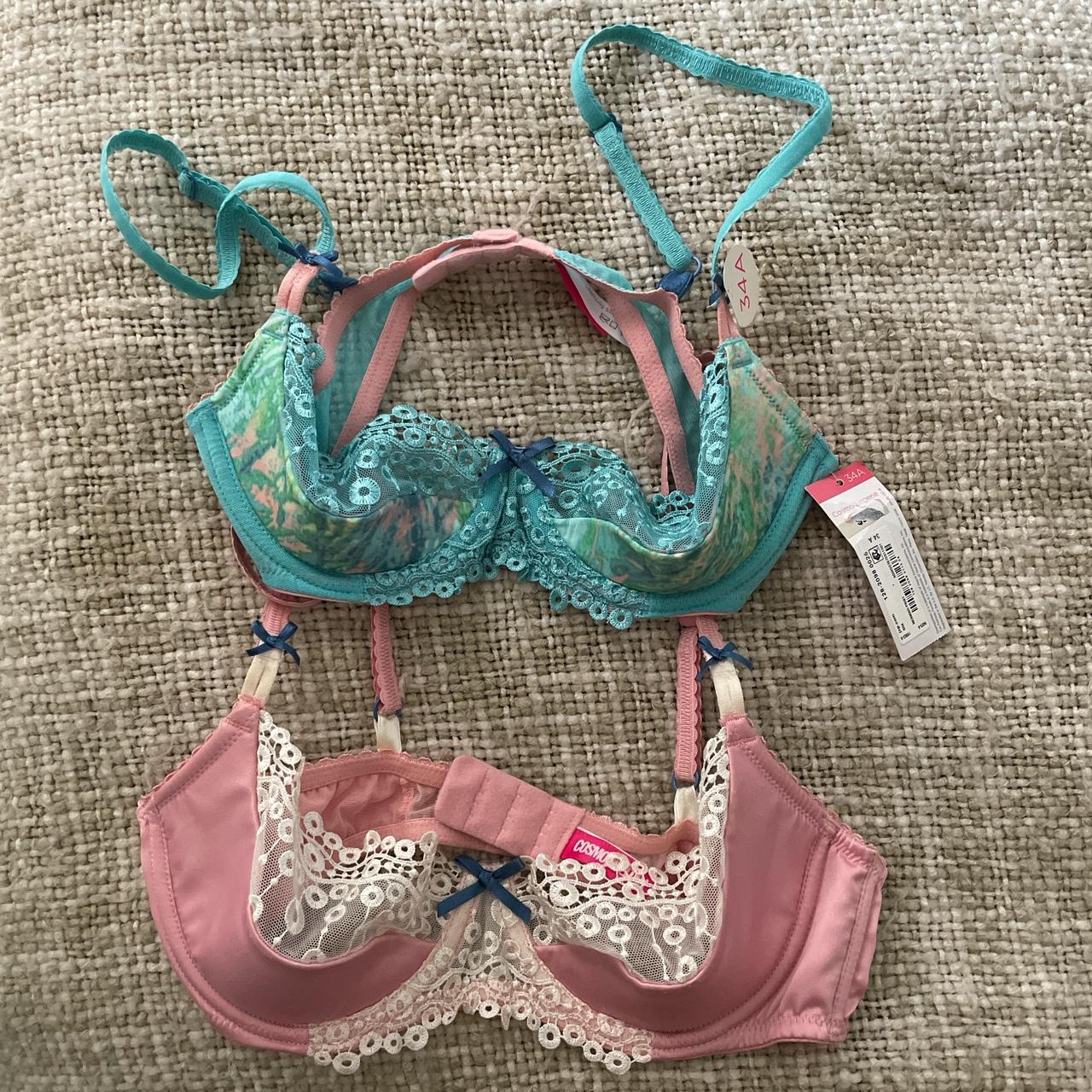 Bras with tags from cosmopolitan in 34 A and 34 B,... - Depop