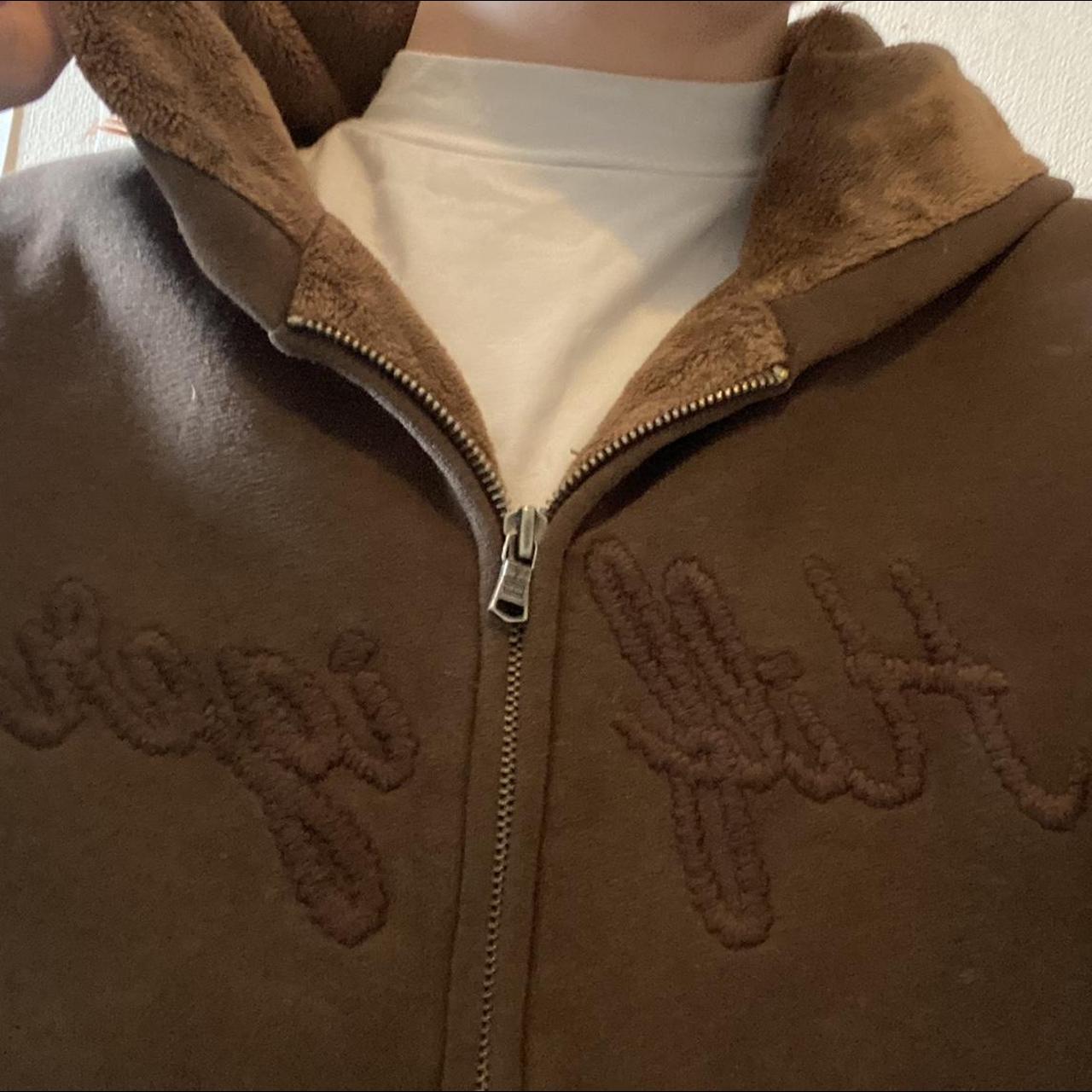 Tommy hilfiger fur lined zip hooded jumper / jacket.... - Depop