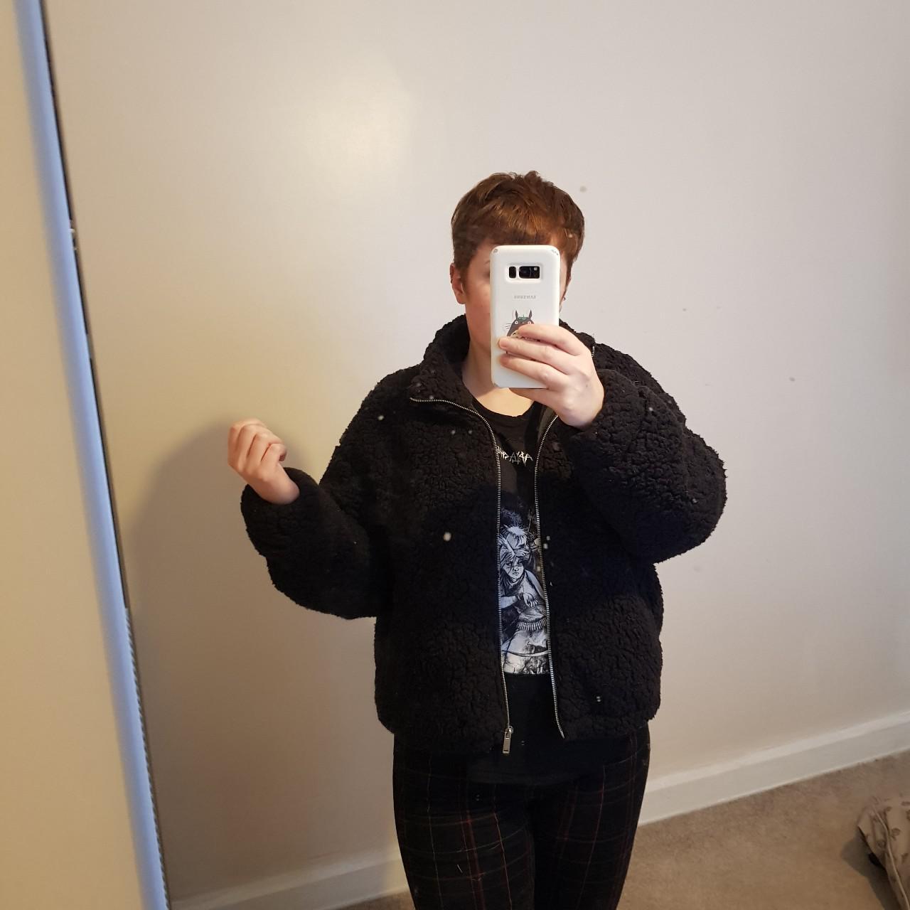 New Look Teddy Jacket. Only worn a couple of times... - Depop