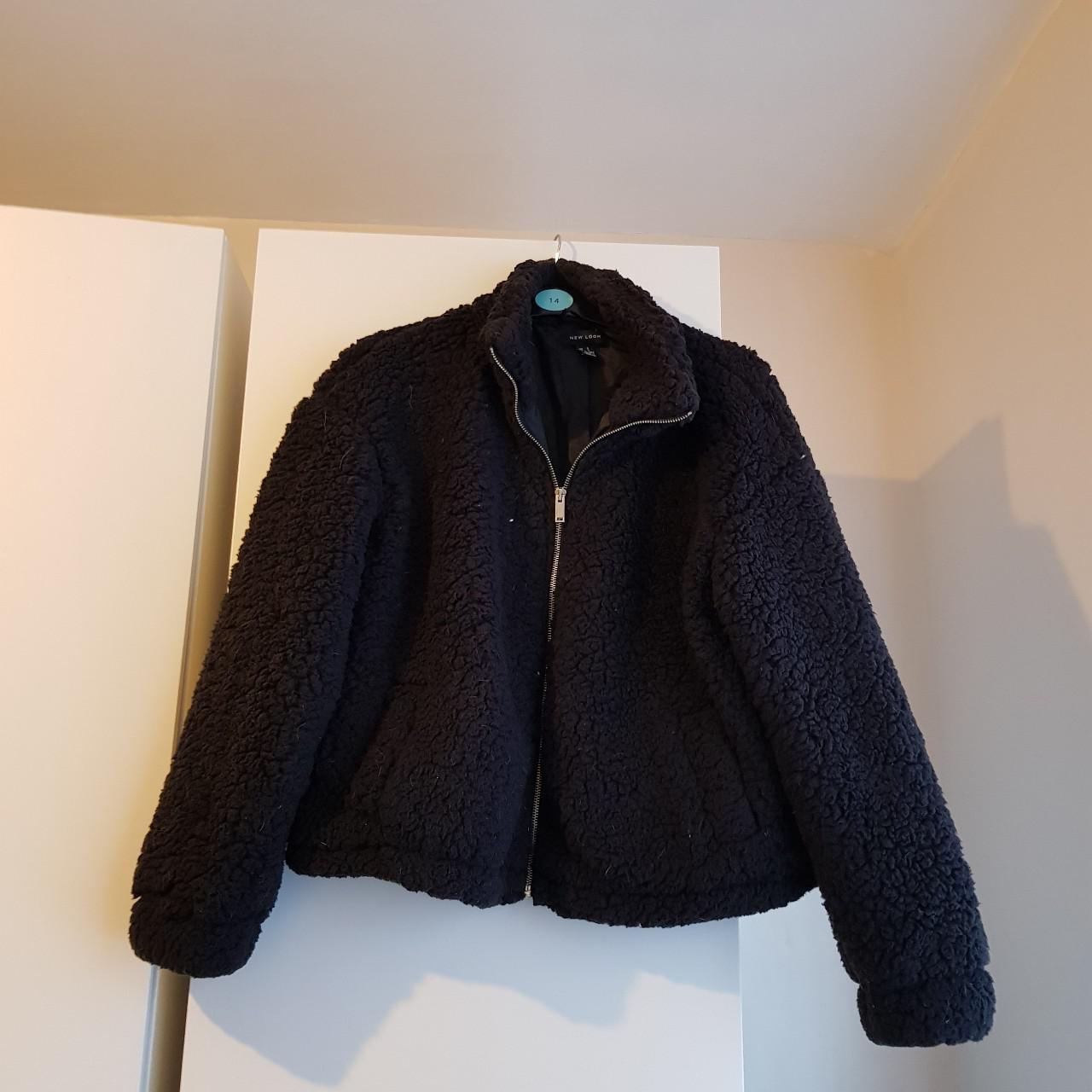 New Look Teddy Jacket. Only worn a couple of times... - Depop