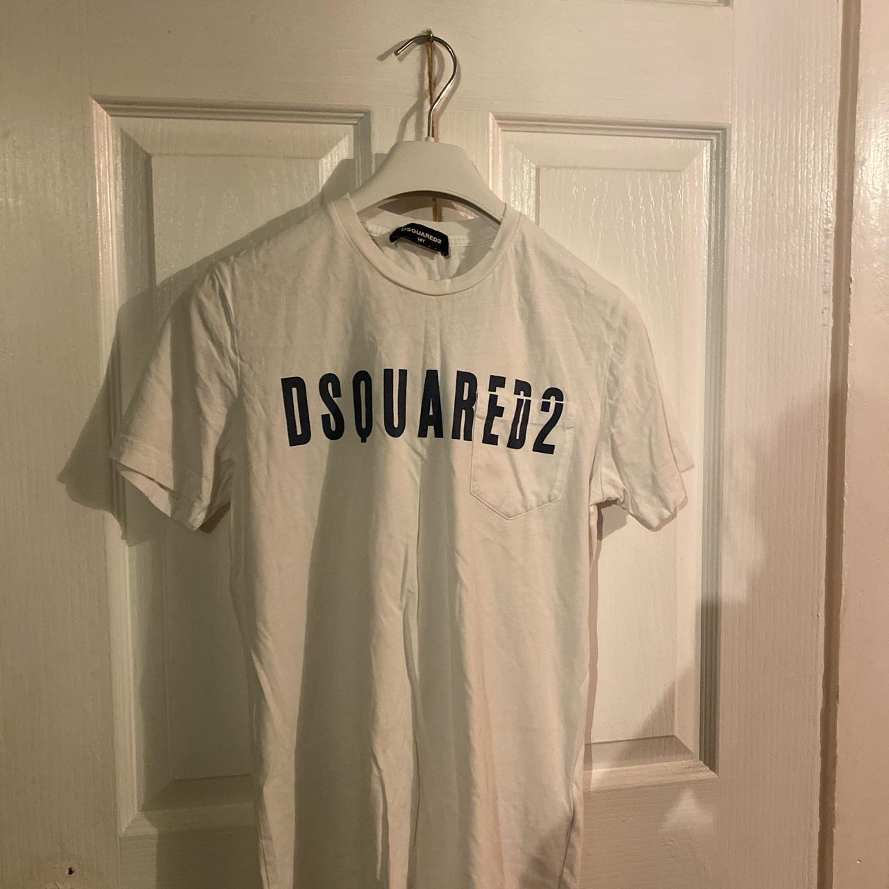 Boys dsquared top age 14 good condition still got tags - Depop