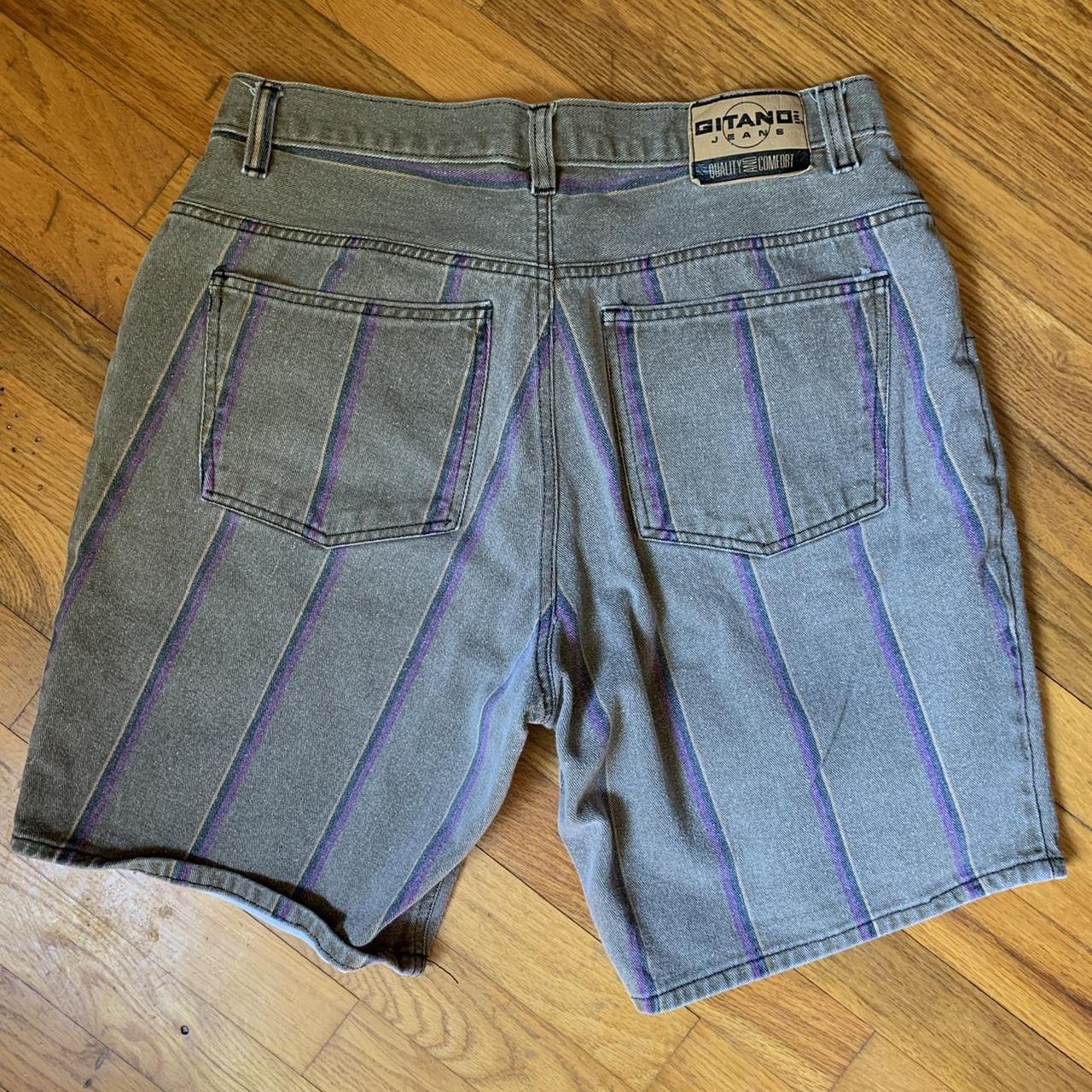 Gitano Men's Brown and Purple Shorts | Depop