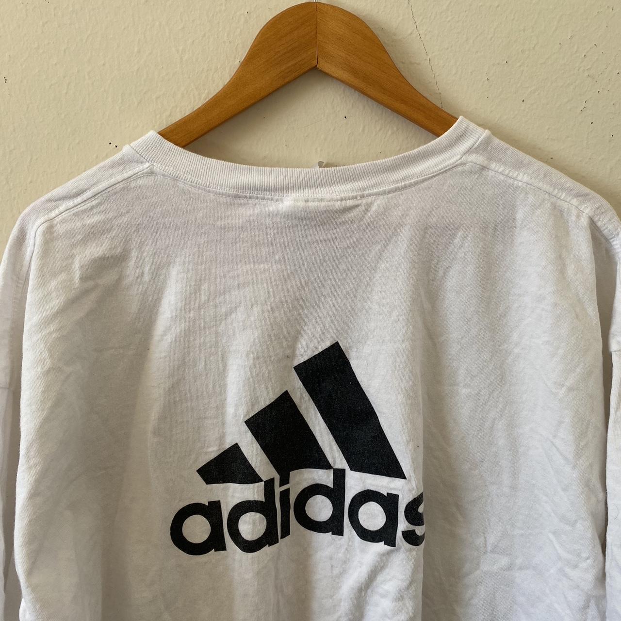Lot of 2 Vintage Adidas Logo Shirts men’s XL - Depop