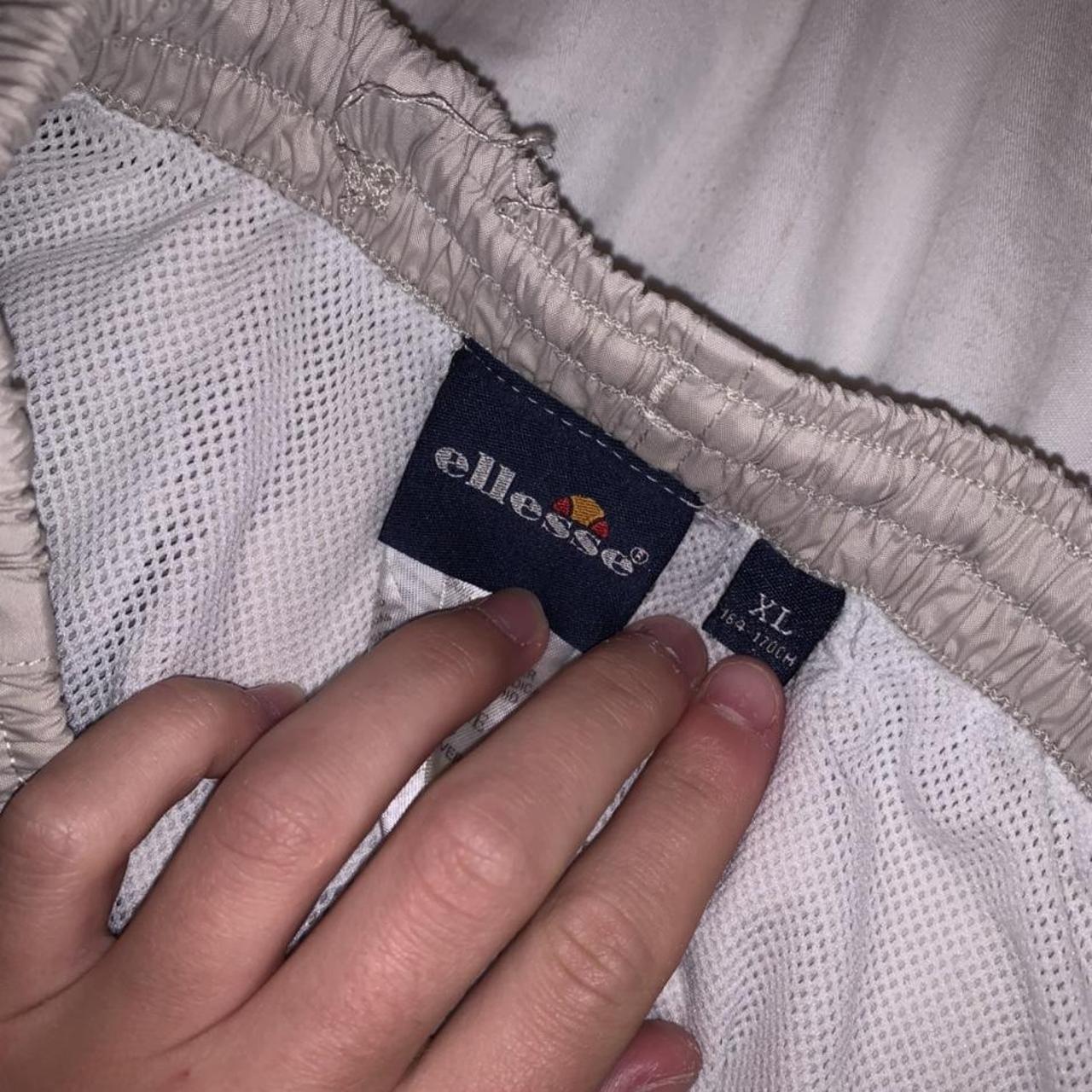 Ellesse Men's Cream Joggers-tracksuits | Depop