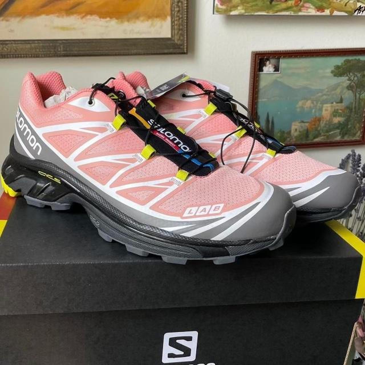 Salomon XT-6 in Blooming Dahlia Monument pink and... - Depop
