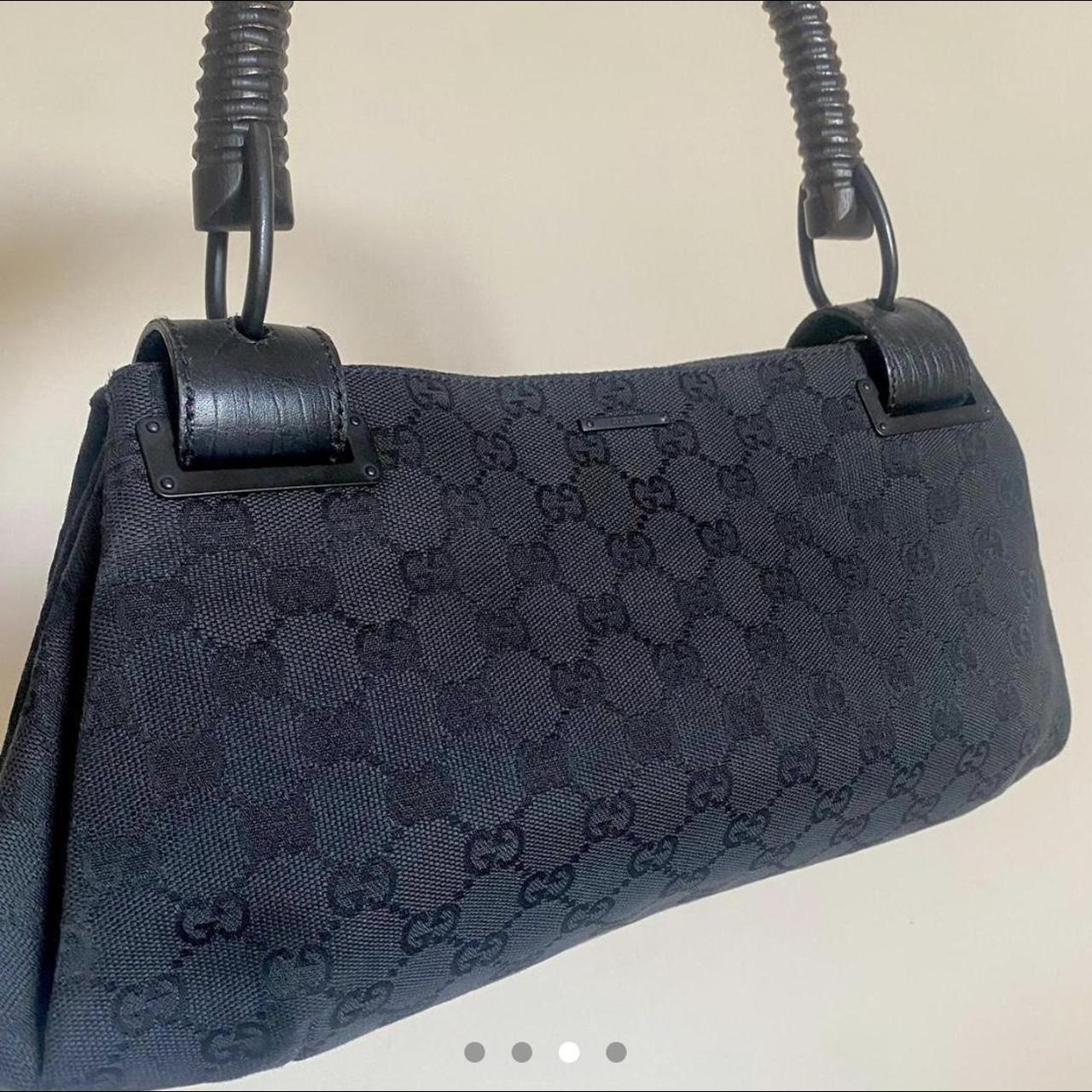 Authentic Gucci handbag with bamboo handle and... - Depop