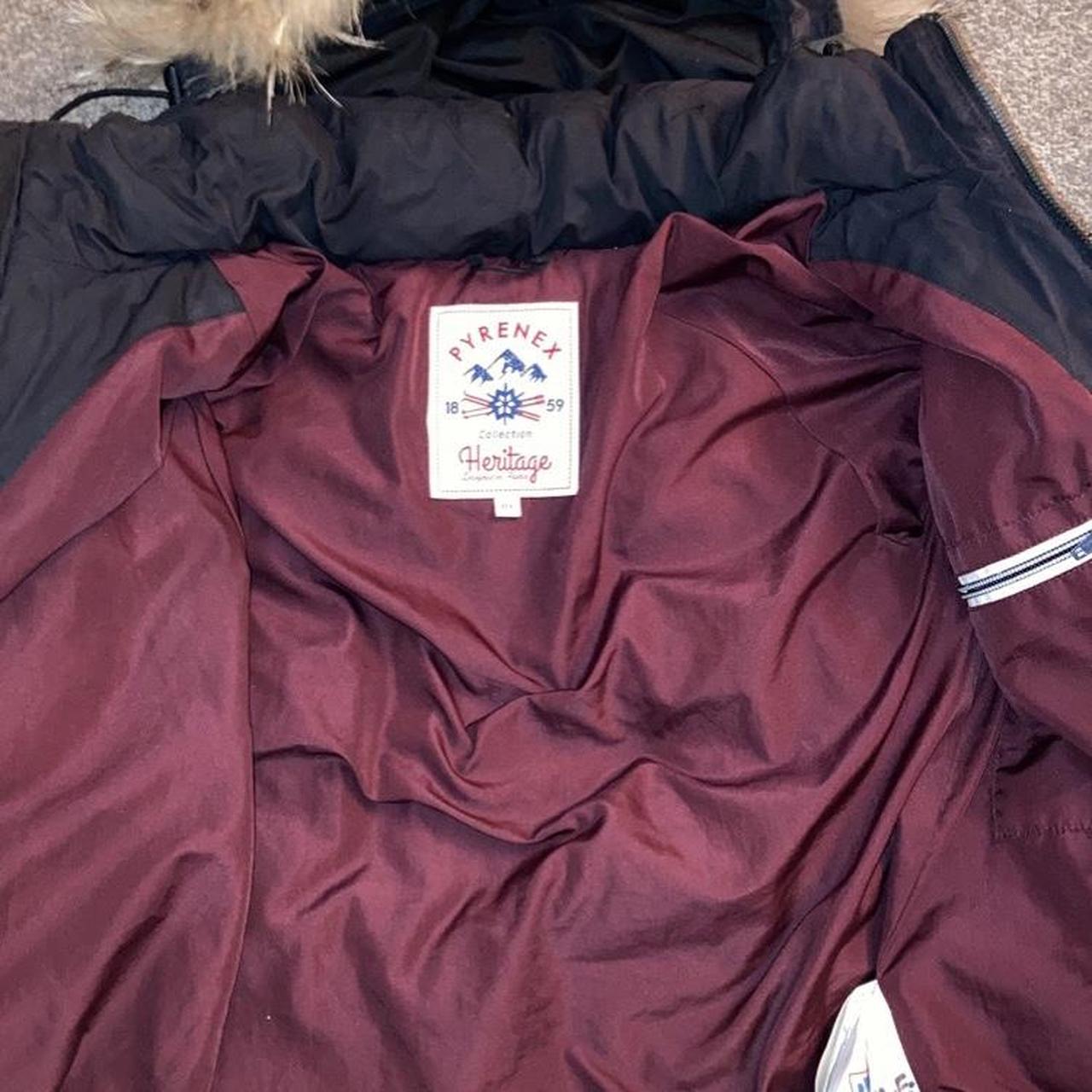 Pyrenex kids 12years aviator coat real fur signs of... - Depop