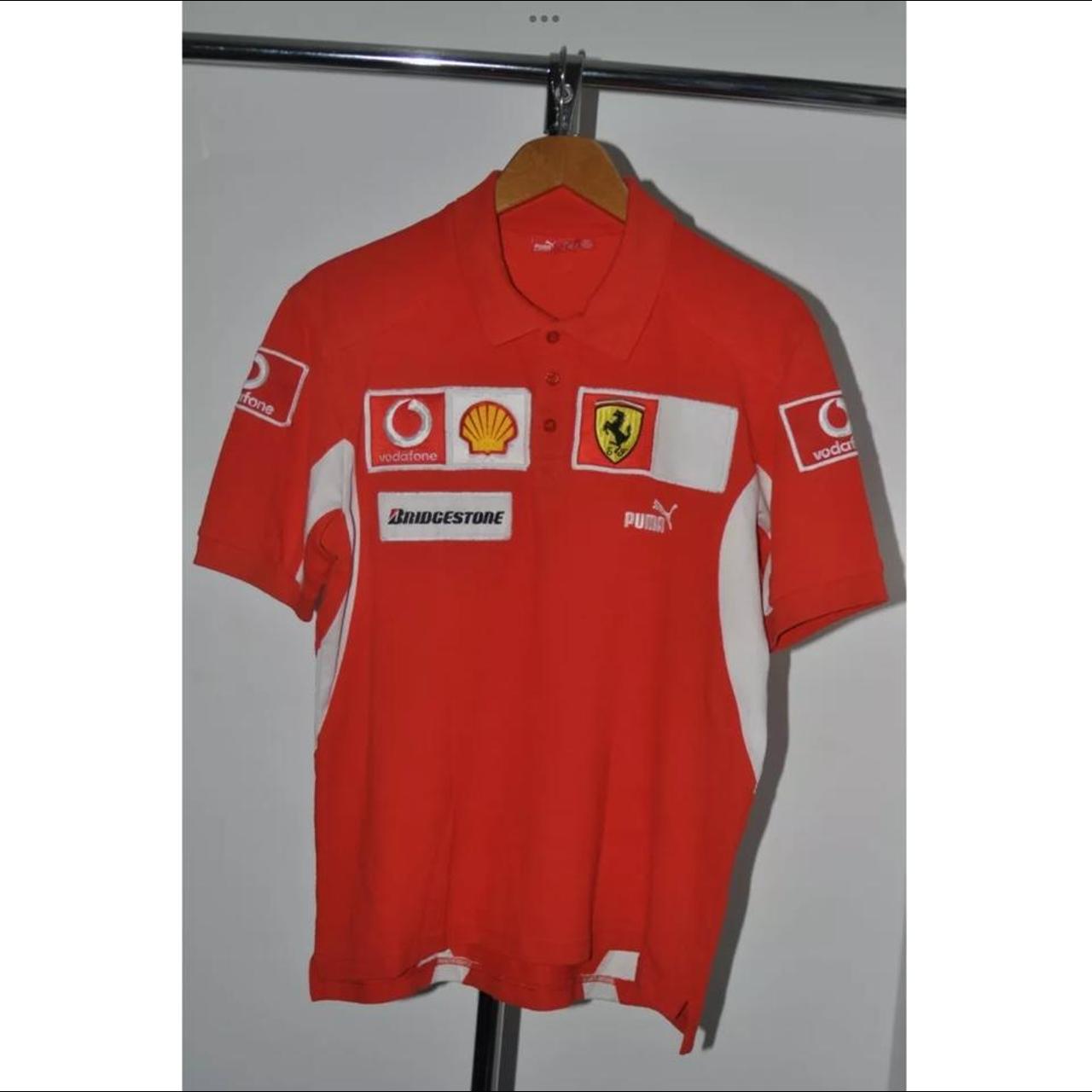 Mens Puma Ferrari Vodafone Bridgestone Shell Polo... | Depop