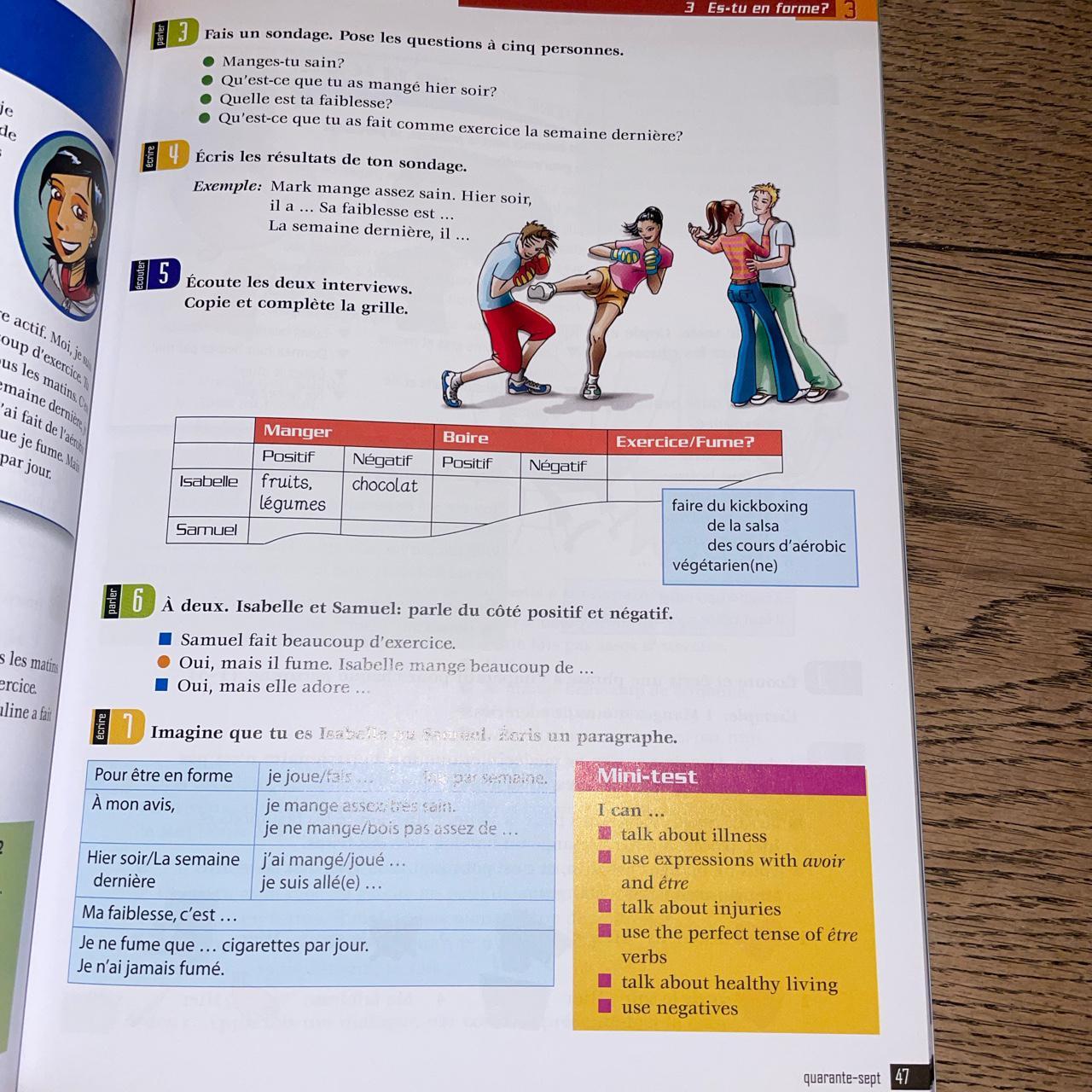 Expo 3 rouge textbook 🇫🇷 French Modules... - Depop