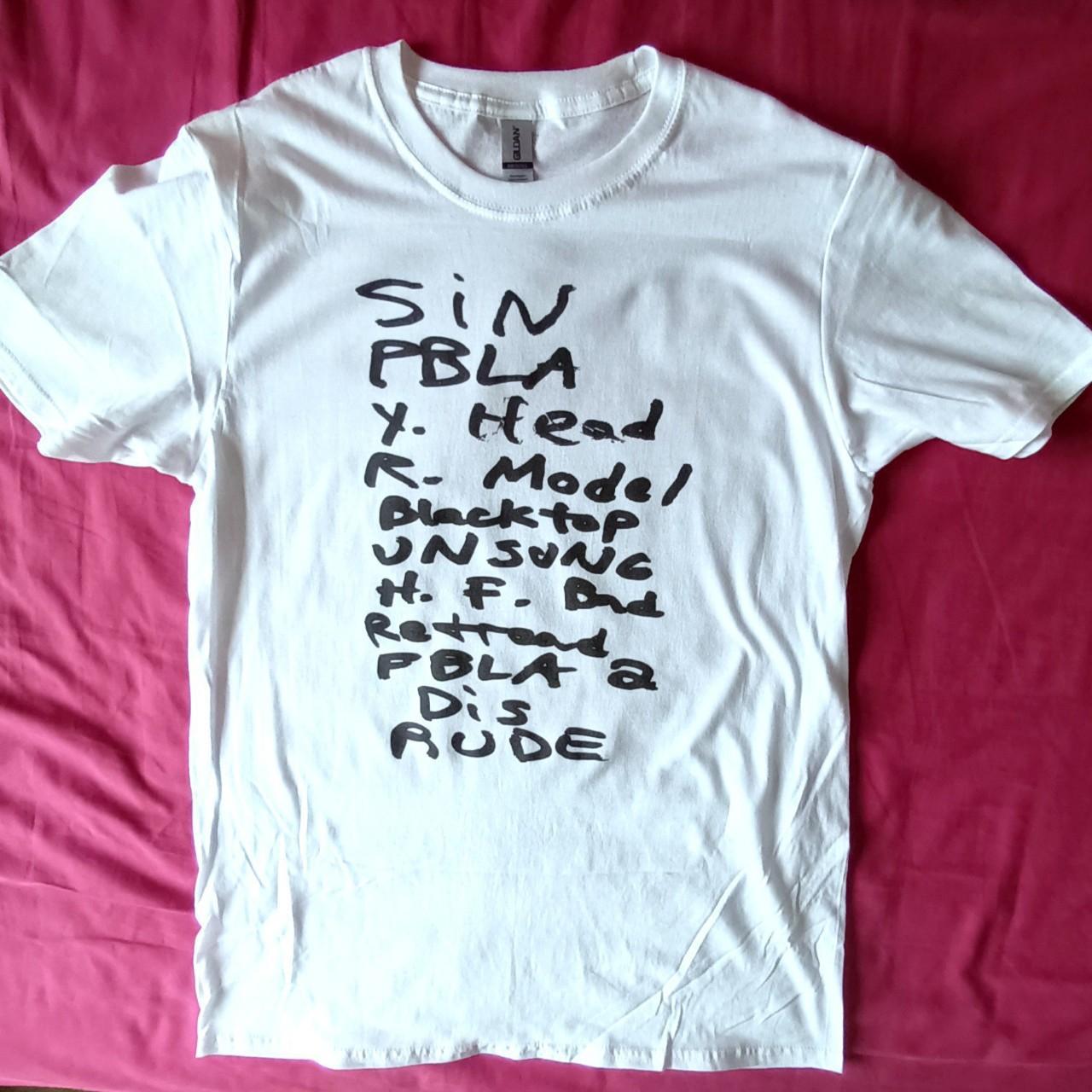 HELMET 'Setlist 91' T-shirt - Size Medium Brand... - Depop