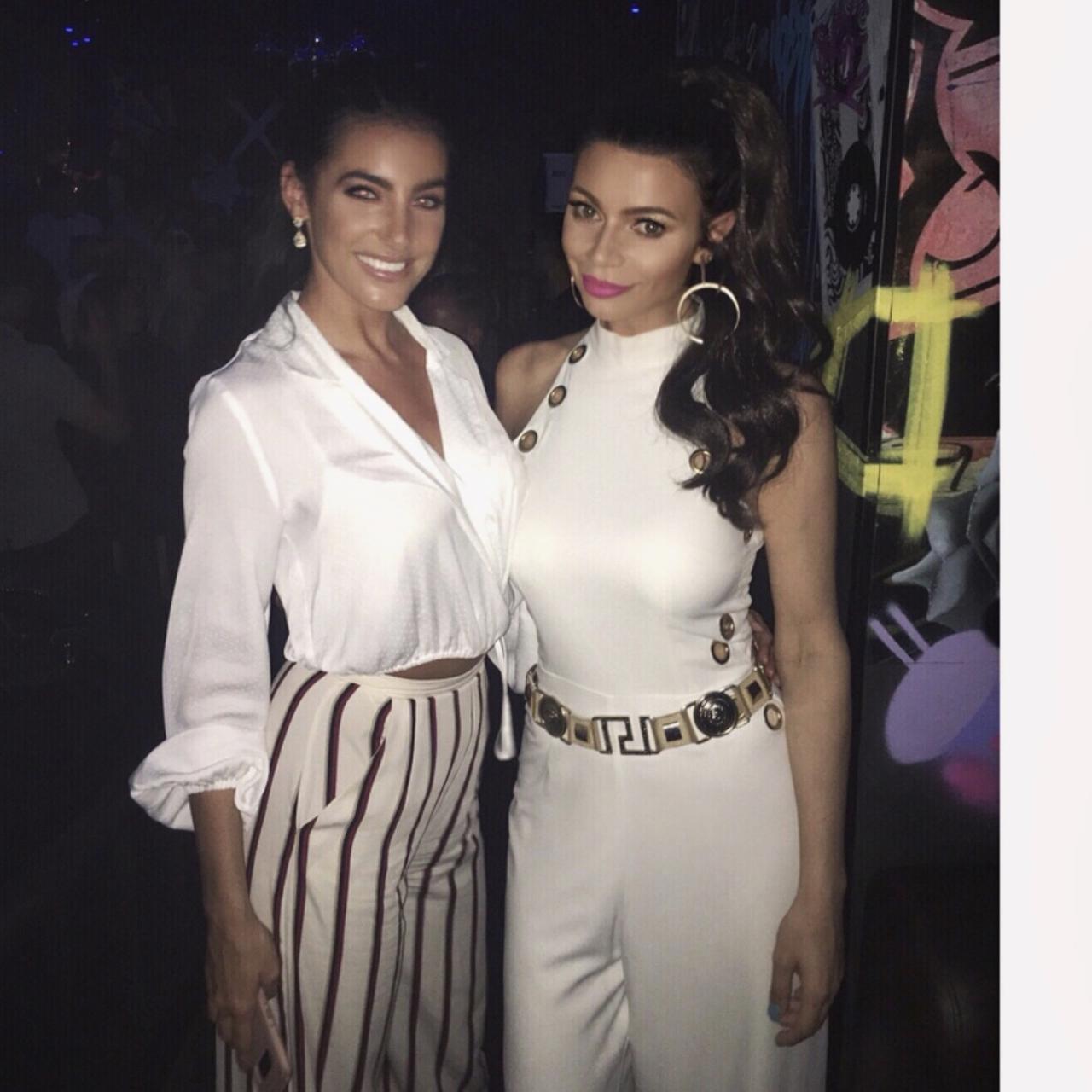 Missguided White gold ring high neck wide leg... - Depop