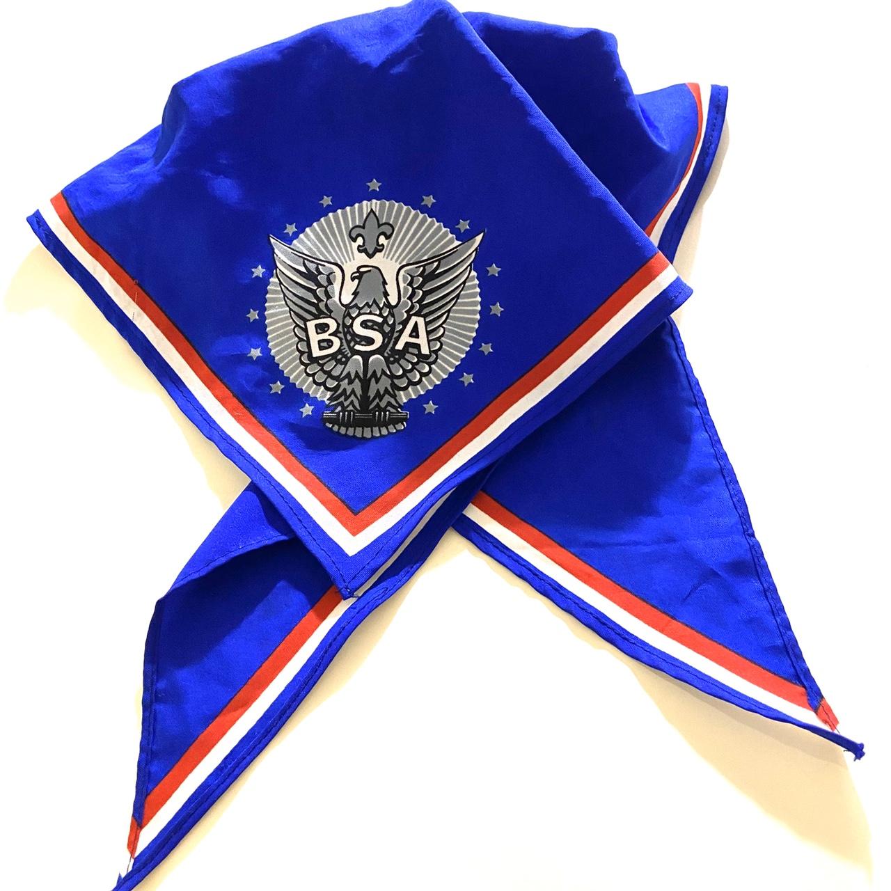 vintage red white & blue boy scouts of america... | Depop