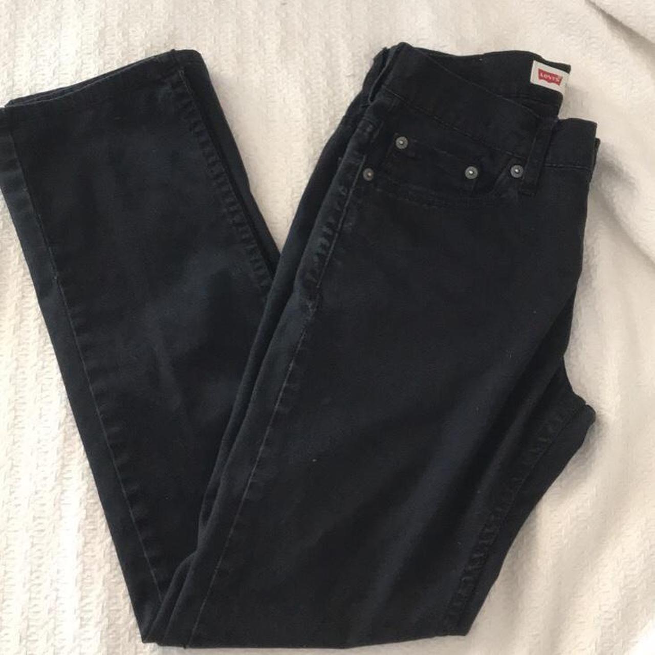 Levis 511 SLIM Jeans BLACK —see video for minor... - Depop