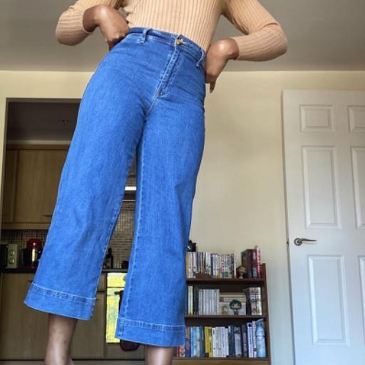 H M High Waisted Flare Jeans 90s vintage flare Depop h-m-high-waisted-flare-jeans-90s-vintage-flare-depop