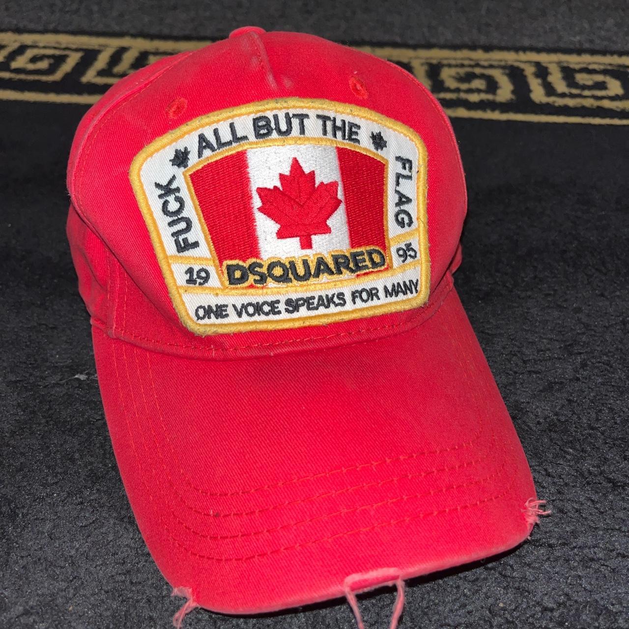 Dsquared Canada Patch Baseball Cap with adjuster, a... - Depop