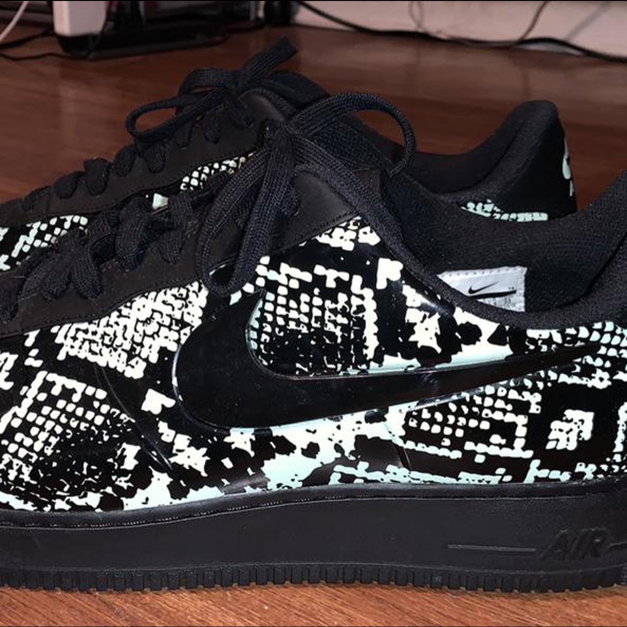 Brand new, snake skin, air force 1. Never worn!!!... - Depop
