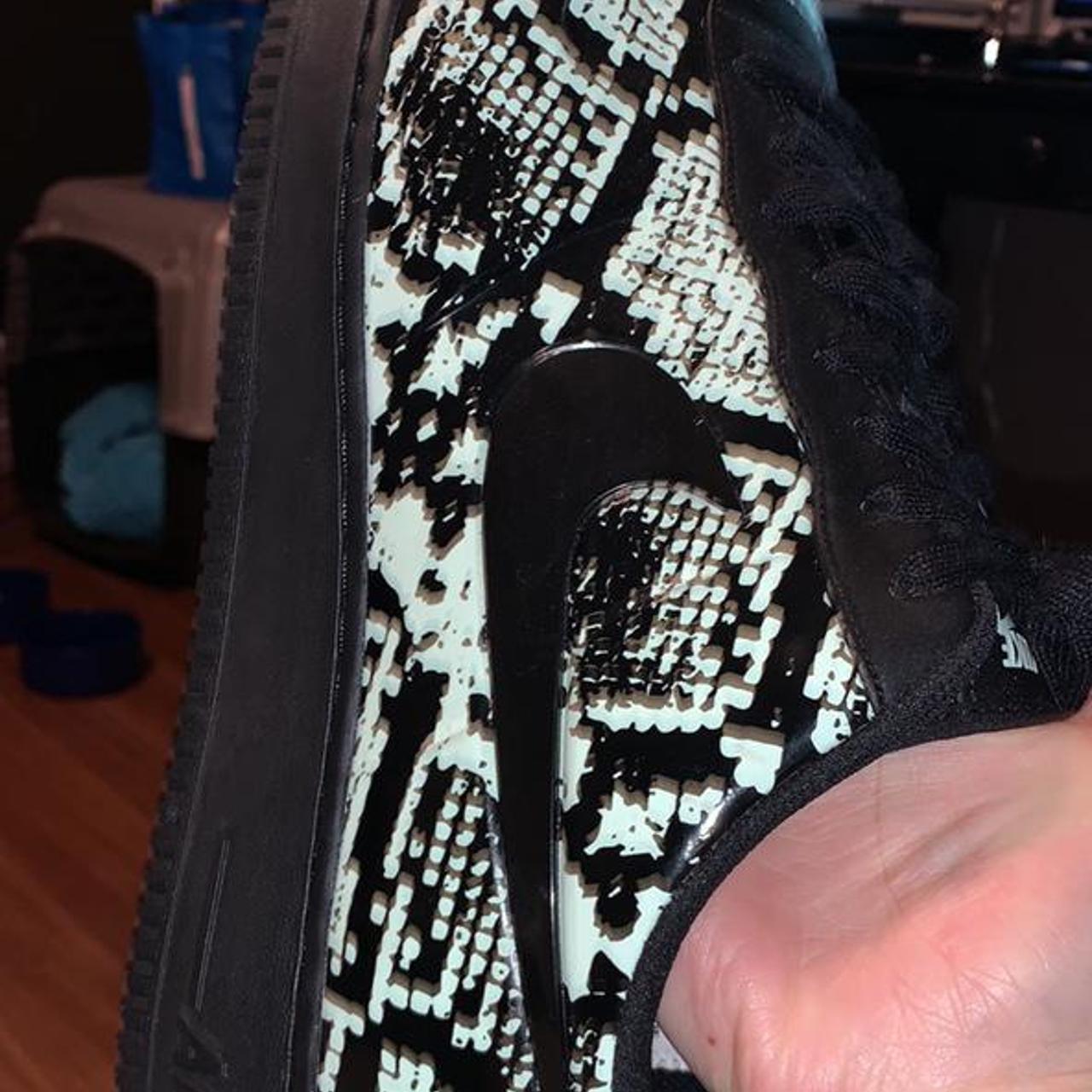 Brand new, snake skin, air force 1. Never worn!!!... - Depop