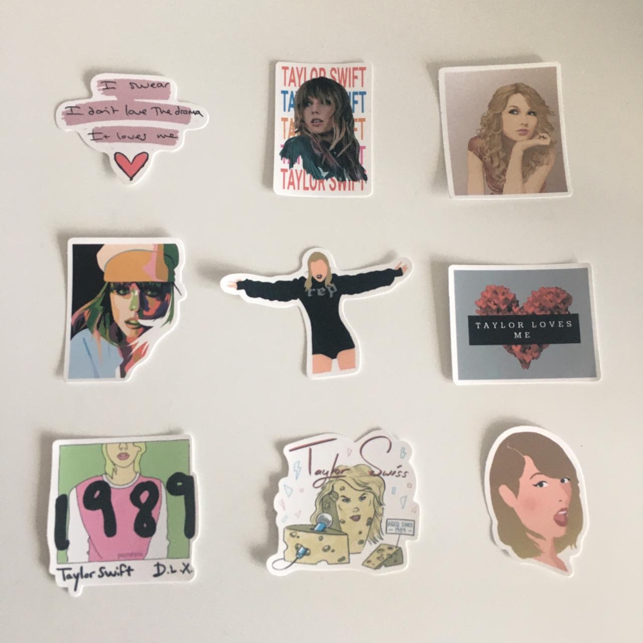 Taylor swift stickers £1 each or 3 for £2 £1... - Depop