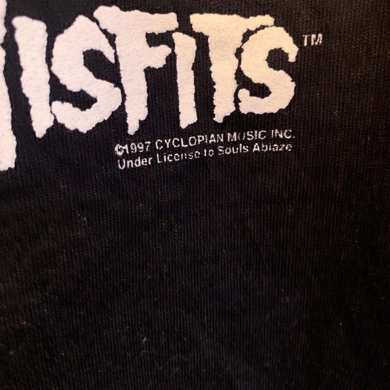 MISFITS “skeleton” GLOW IN THE DARK LONG SLEEVE.... | Depop
