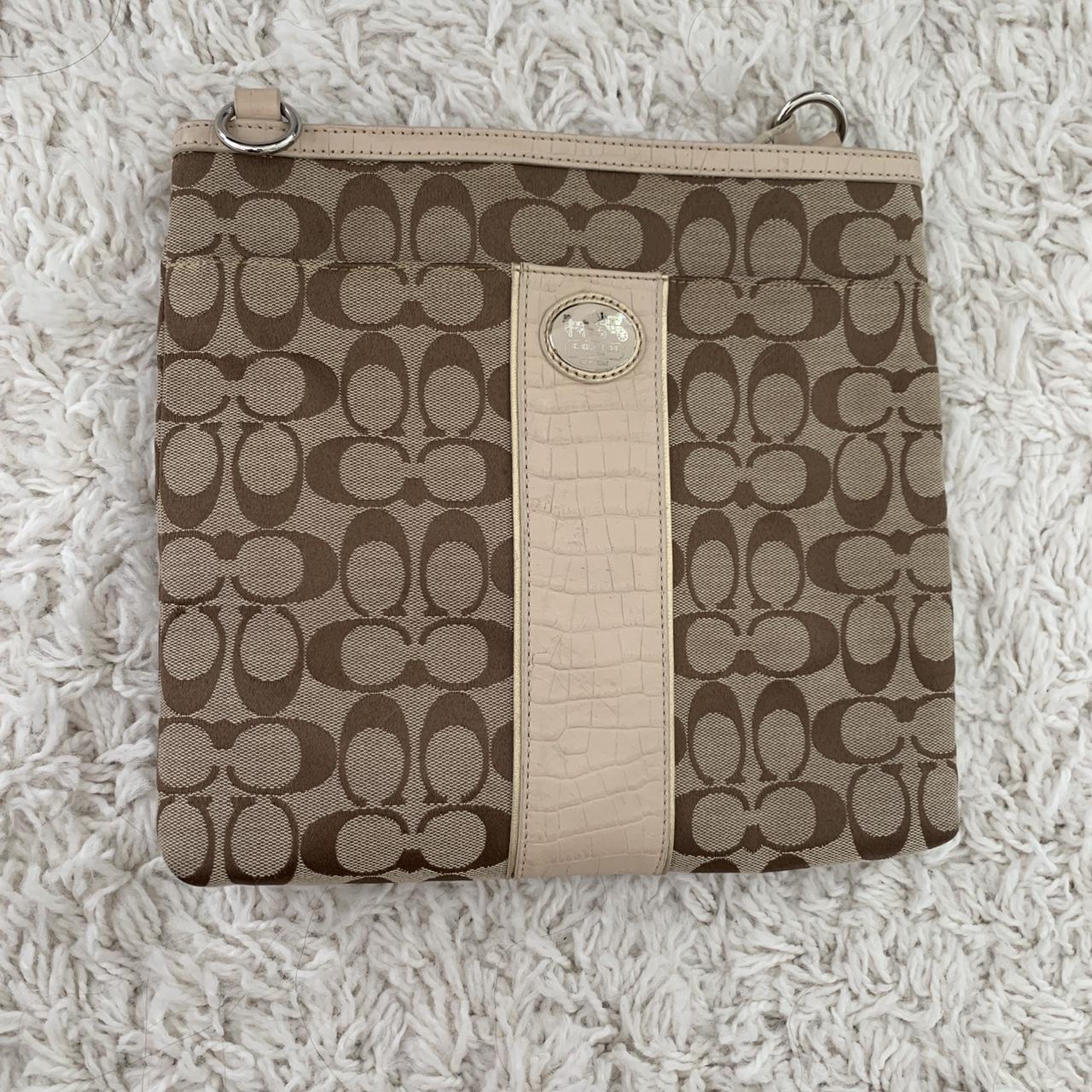 Vintage coach square bag #coach #bag #shoulder bag... | Depop