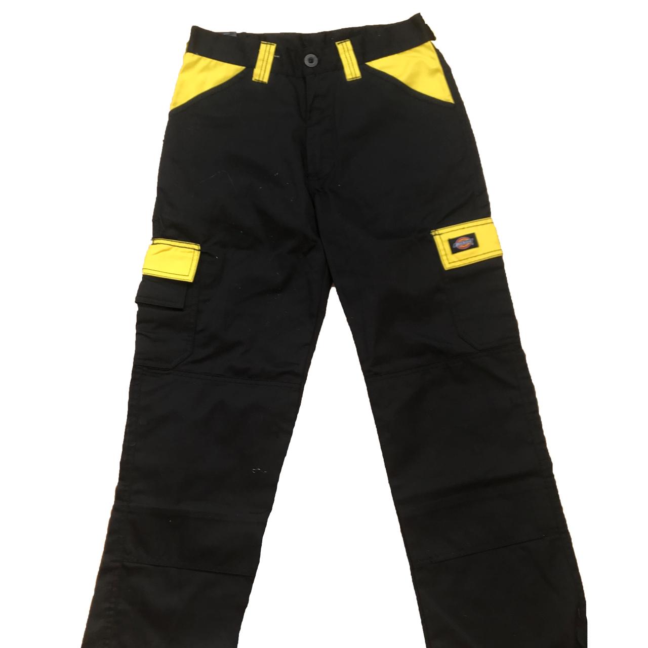 - Black & Yellow Dickies Cargo Trousers - New with... - Depop